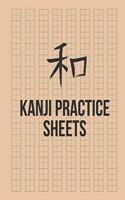 Kanji Practice Sheets: Genkouyoushi Paper to Learn the Basic Japanese ...
