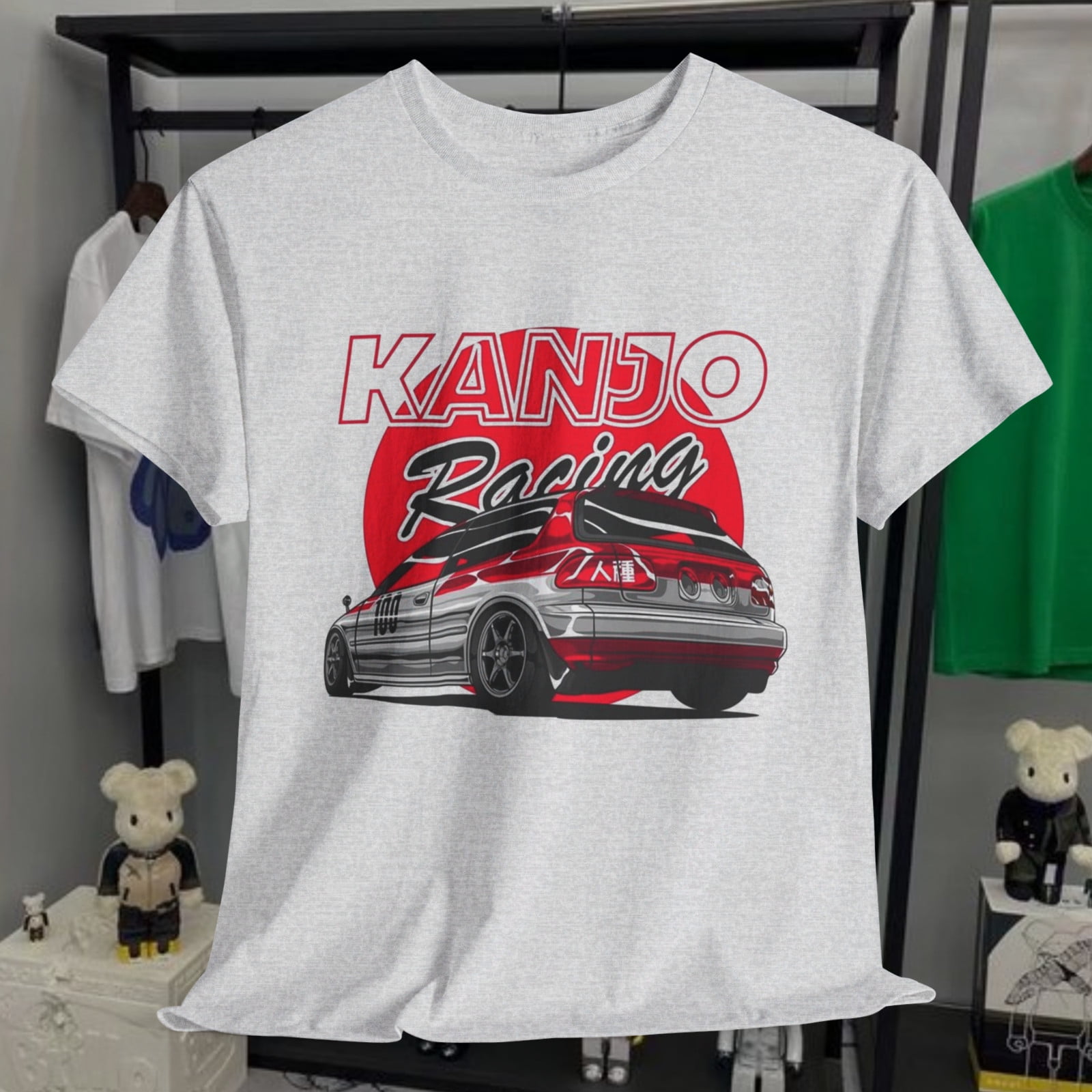 Kanjo Racing T-shirts Street Racer T-Shirt,Osaka Japan Drift Race Car ...