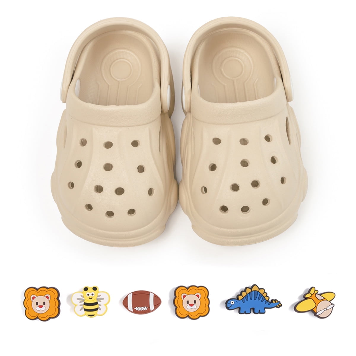 Kannior Toddler Boys Girls Garden Clogs Cartoon Slides Shoes Slip On ...