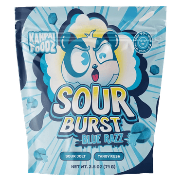 Just Born Mike and Ike Sour Blue Raspberry Candy, 0.78 oz Box, Case of ...