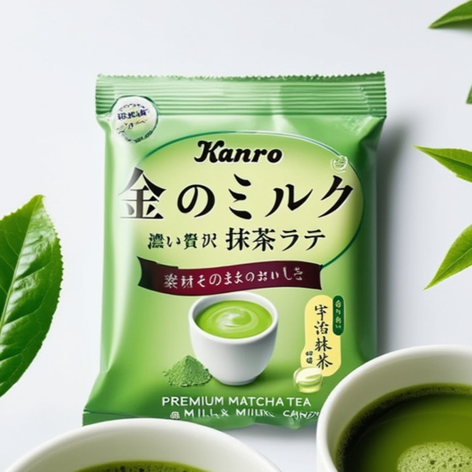 Kanro Golden Milk Matcha Latte Candy 6-Bag Set Made in JAPAN - Tokyo ...