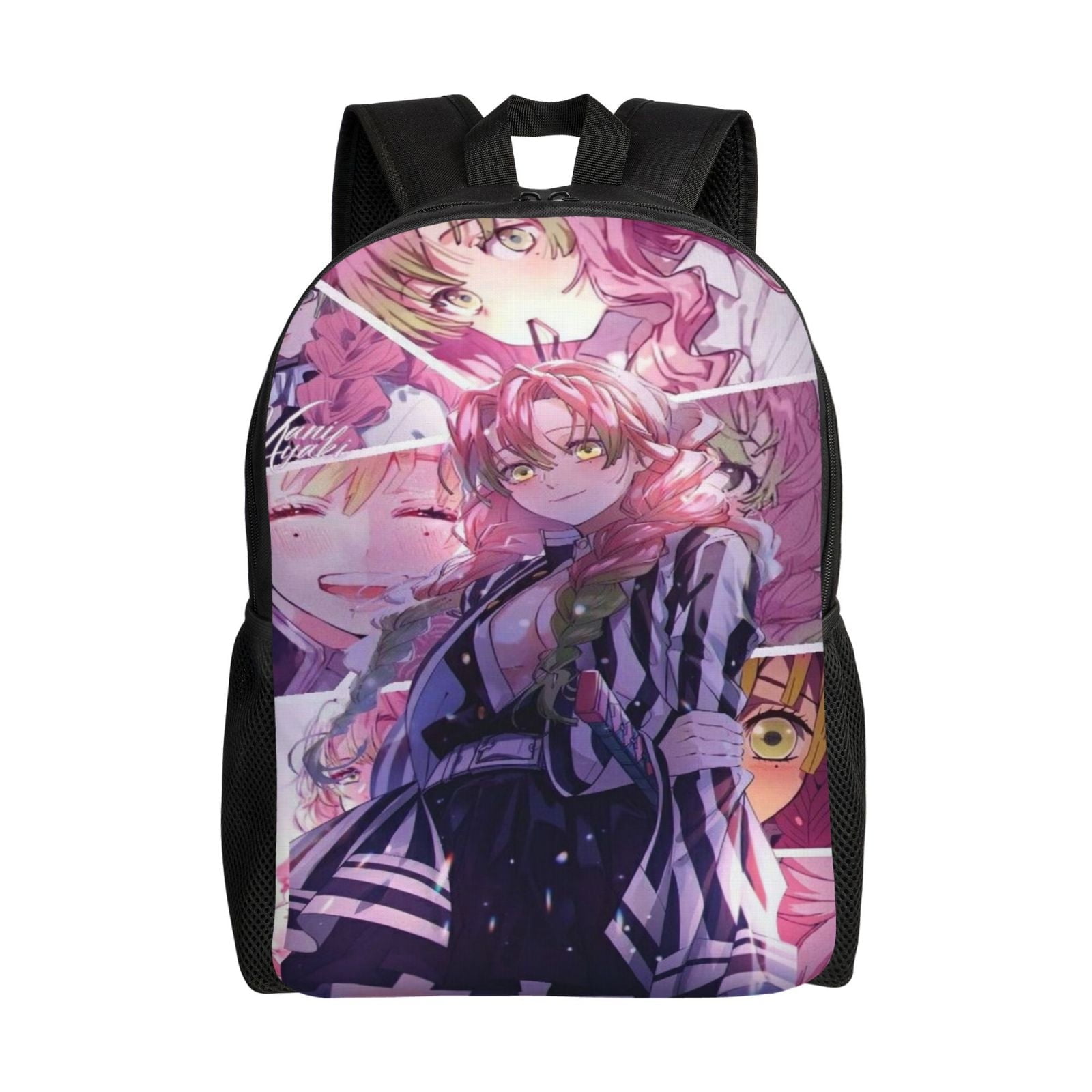 Kanroji Mitsuri Anime Backpack Cartoon Travel Bags 3D Printed Casual ...