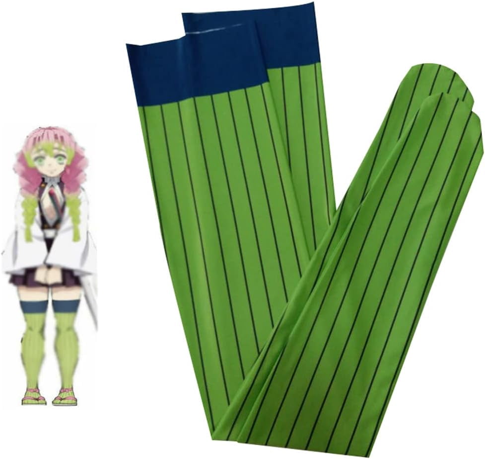 Kanroji Mitsuri Mitsuri Kanroji Socks Women Over Knee Socks Stockings ...