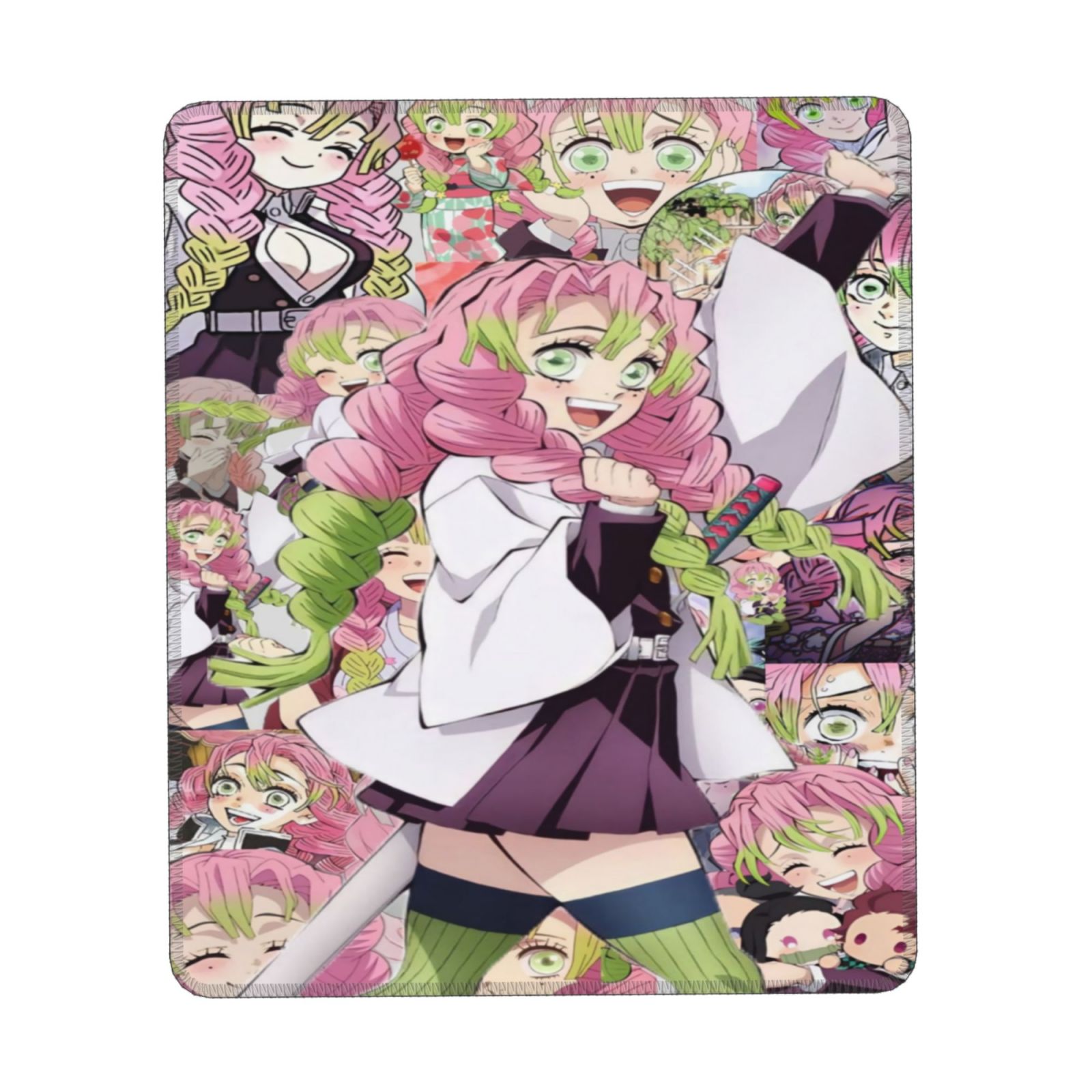 Kanroji Mitsuri Mouse Pad Personalized Gaming Mouse Mat With Stitched ...