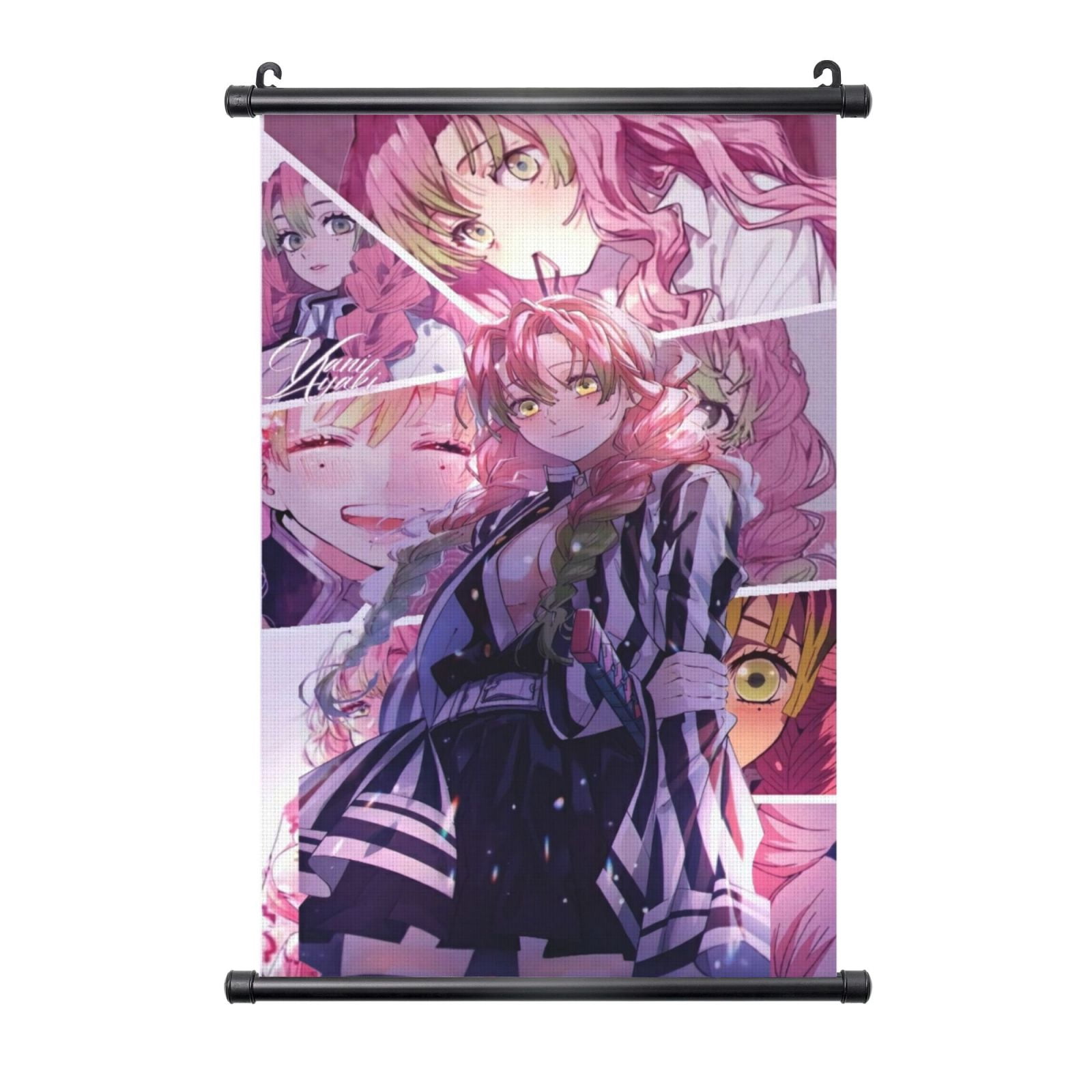 Kanroji Mitsuri Poster Aesthetic Canvas PVC Shaft Wall Art Hanging ...