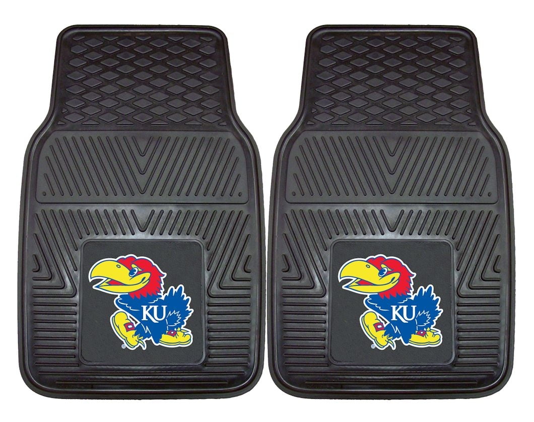 Kansas 2-pc Vinyl Car Mats 17"x27" - Walmart.com