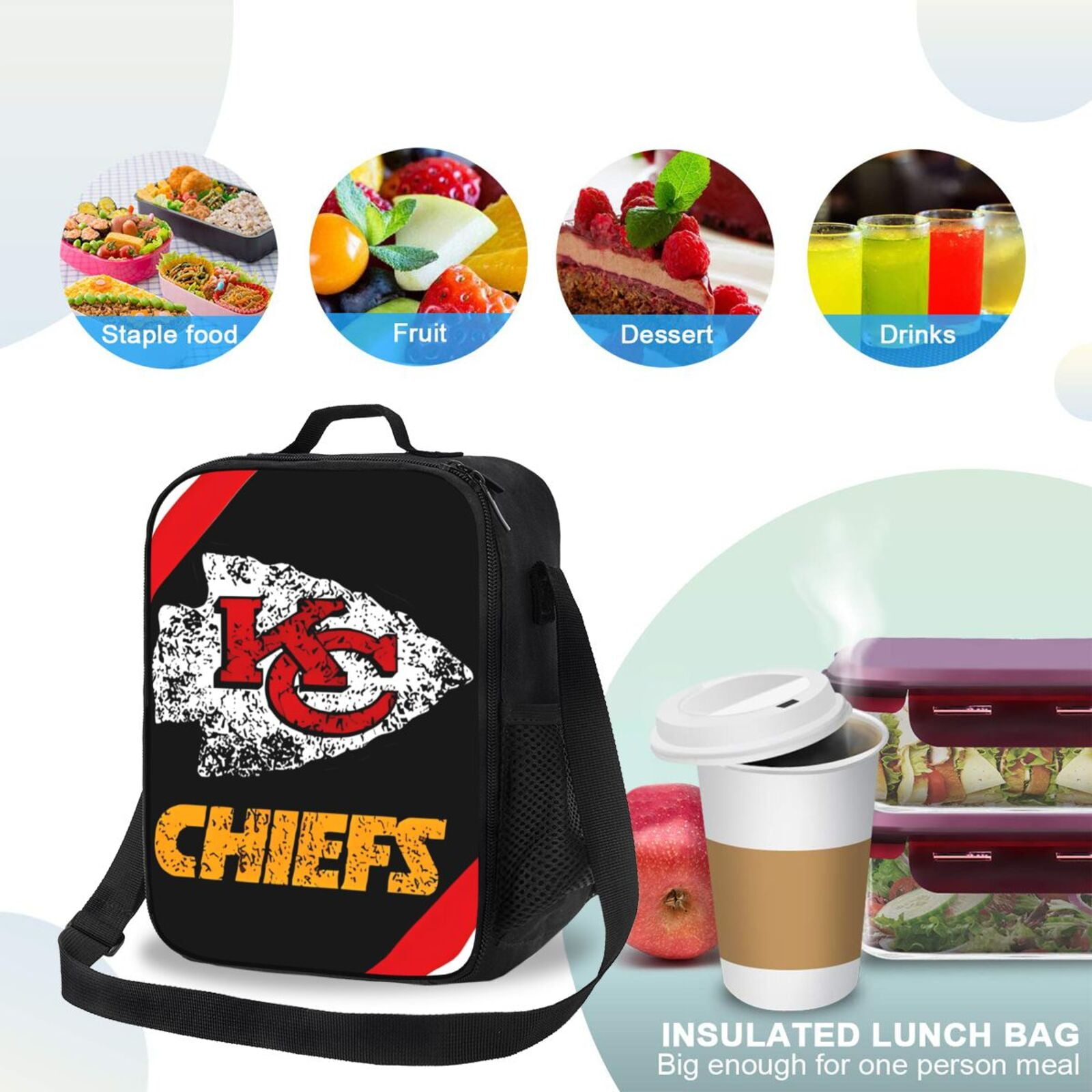 Kansas_City 2026 Custom Lunch Box, Multifunctional Cooler Insulated ...