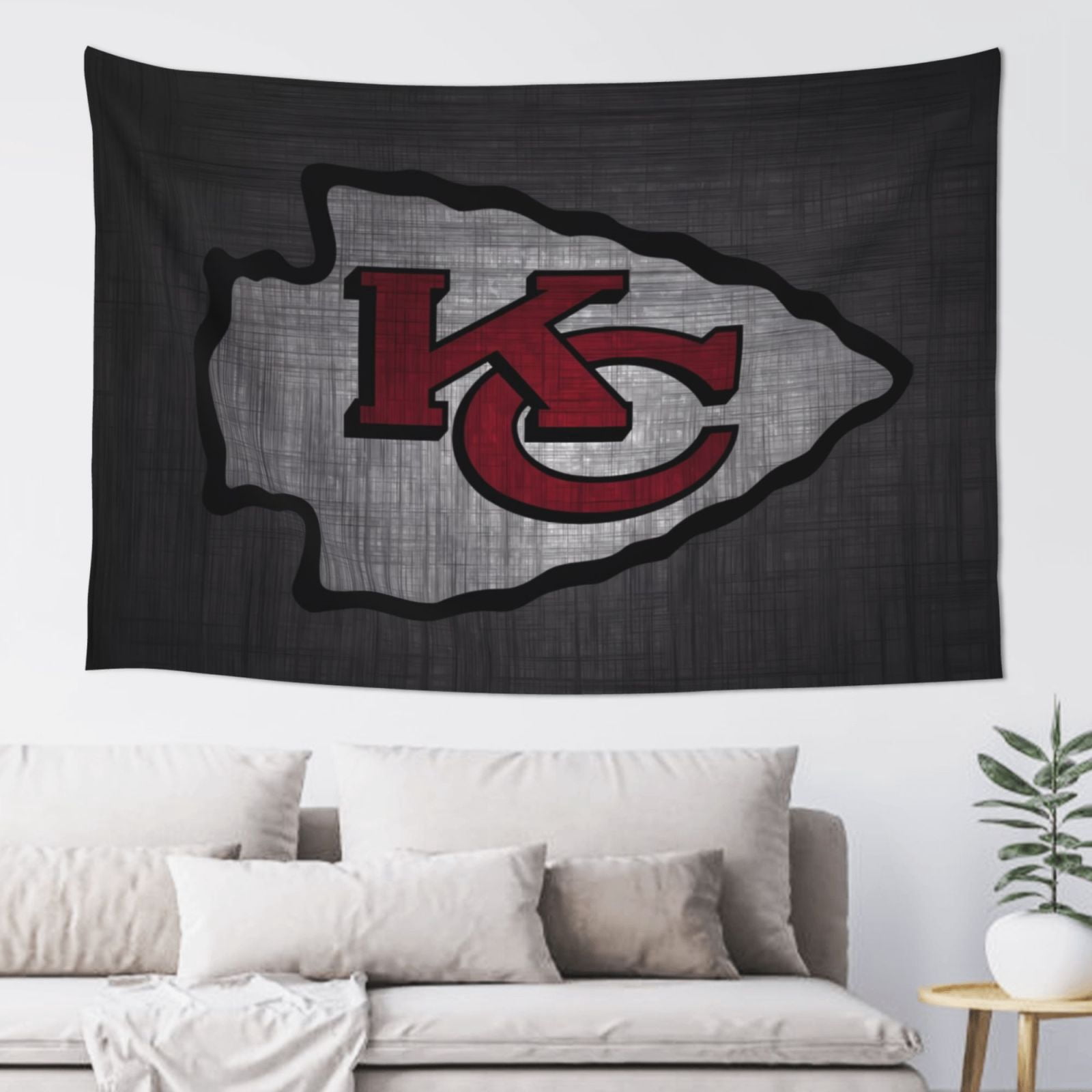 Kansas_City America Football Team-Inspired Tapestry 60x40in - 100% ...