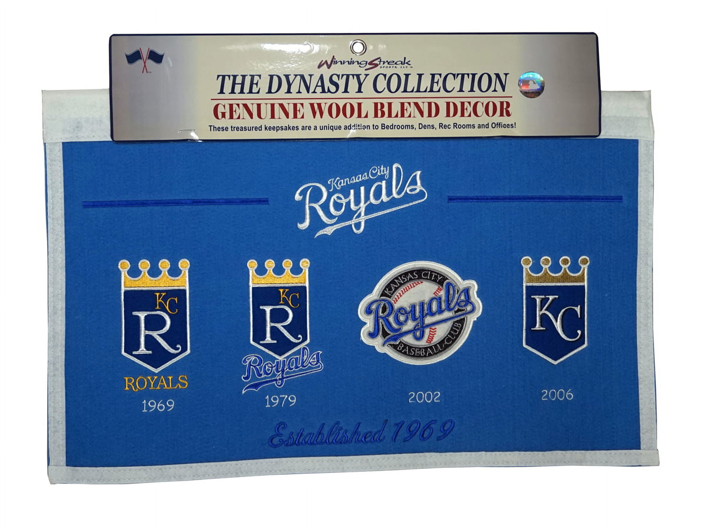 Kansas City Baseball Royals - Established 1969 - Classic Logos through ...