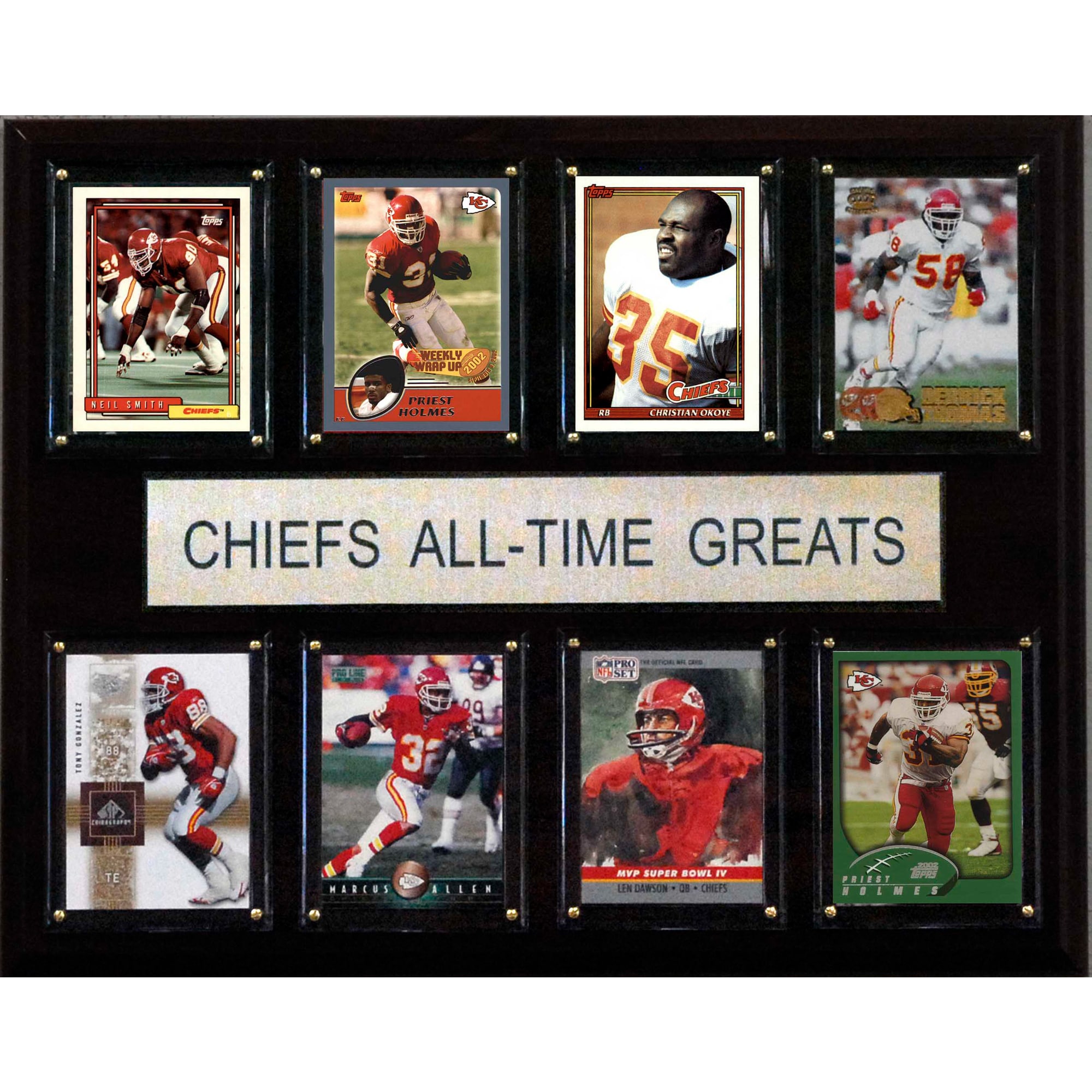 Kansas City Chiefs 12'' x 15'' All-Time Greats Plaque - Walmart.com