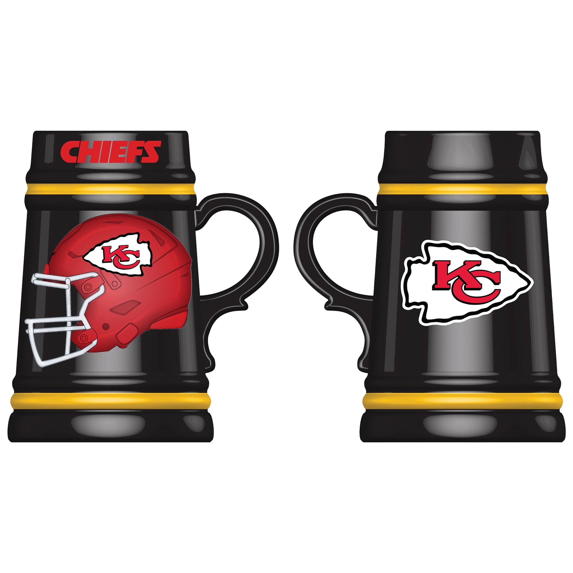 Kansas City Chiefs 24oz. Ceramic Stein Cup with Gift Box - Walmart.com