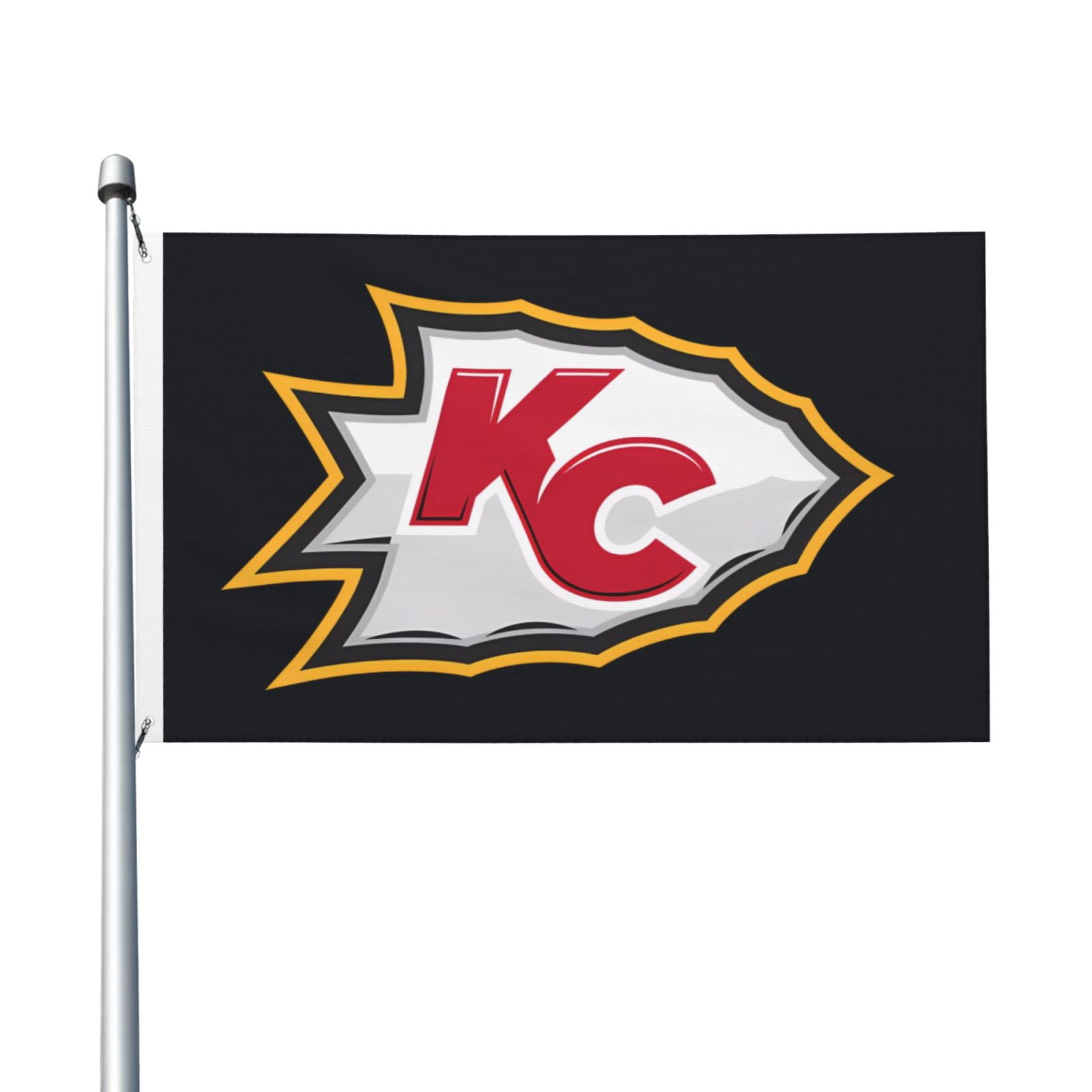 KC Chiefss 3x5ft Three-Layer Double-Sided Football Flag Multi-Yard ...