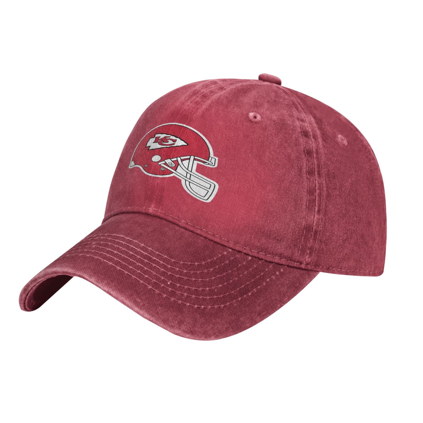 Kansas-City-Chiefs Baseball Cap Adjustable Hat Sun Shade Peaked Cap ...