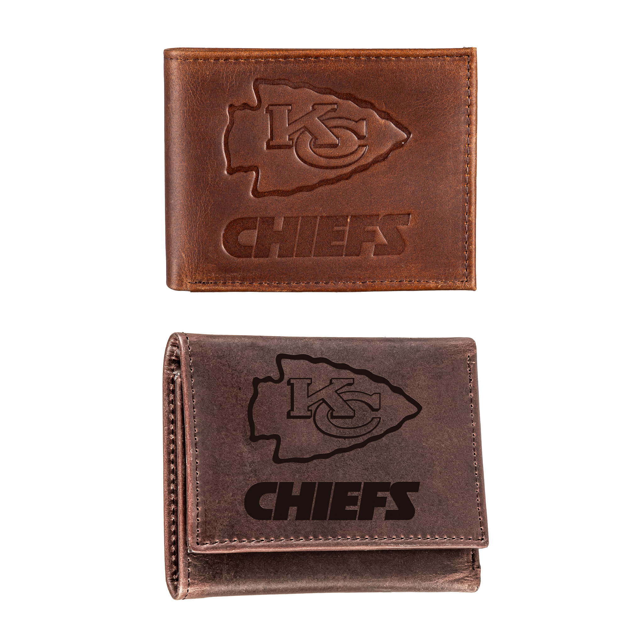 Kansas City Chiefs Bifold & Trifold Wallet Two-Piece Set - Walmart.com
