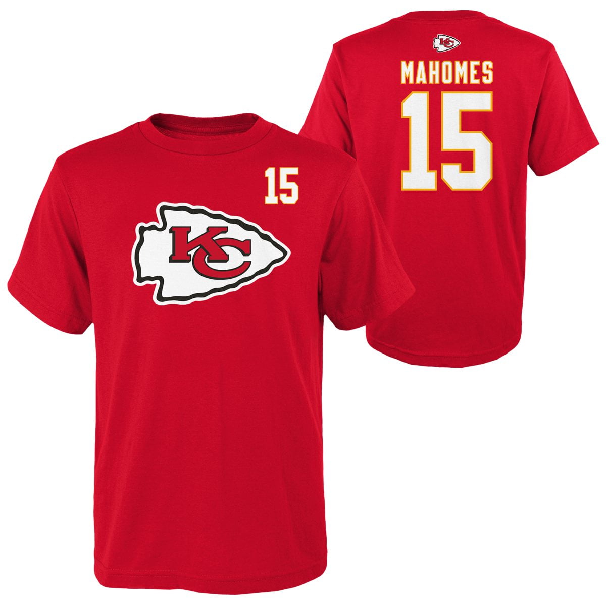 Kansas City Chiefs Boys 4-18 SS Player Tee-Mahomes 9K1BXFGFN XXL18 ...