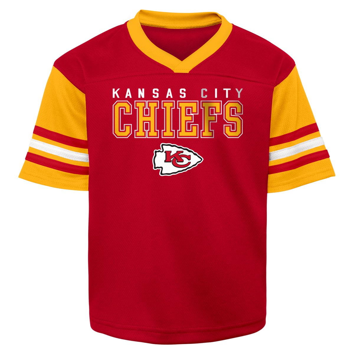 Kansas City Chiefs Boys 4-18 SS Syn Top 9K1BXFGFF XXL18 - Walmart.com