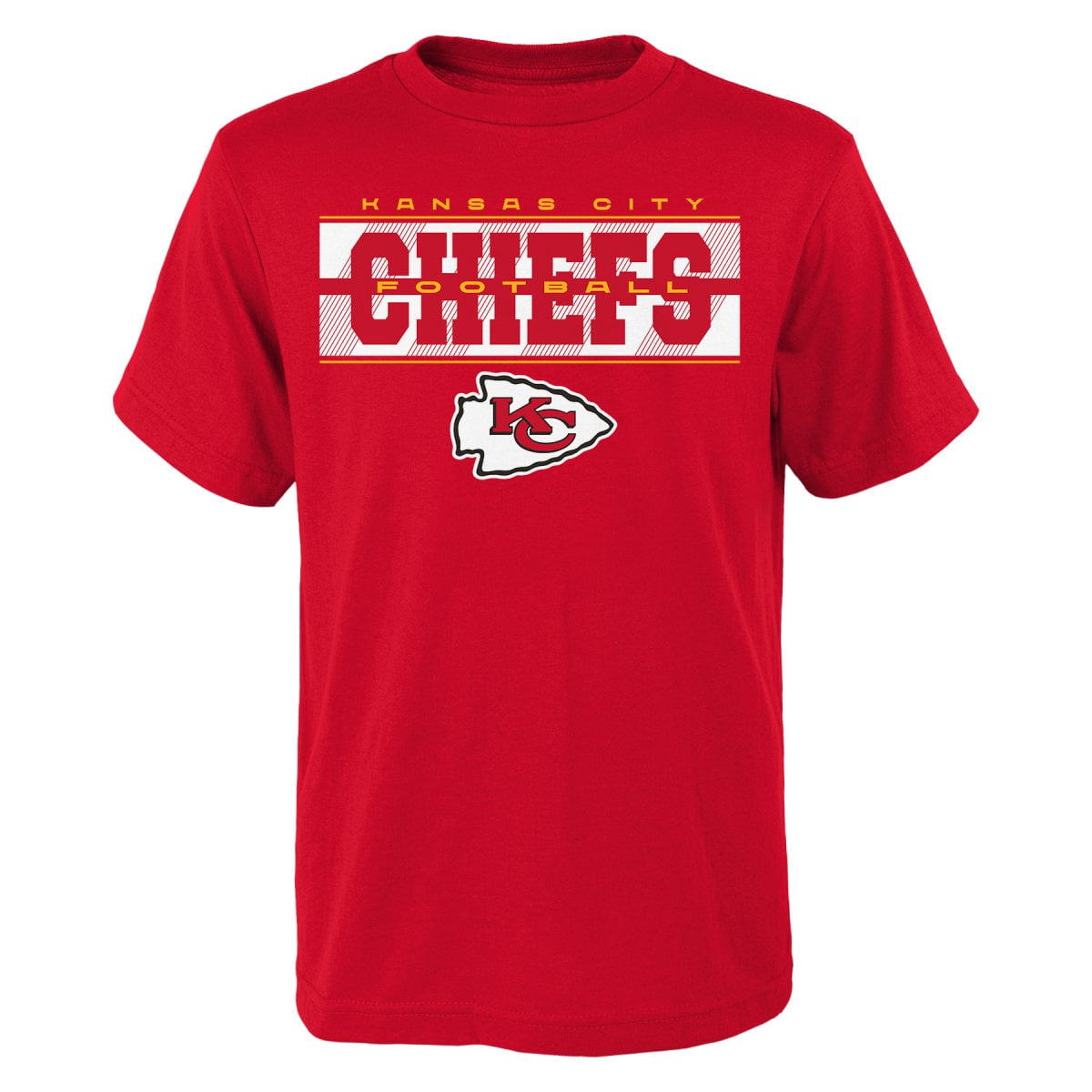 Kansas City Chiefs Boys 4-18 SS Tee 9K1BXFGN2 XXL18 - Walmart.com