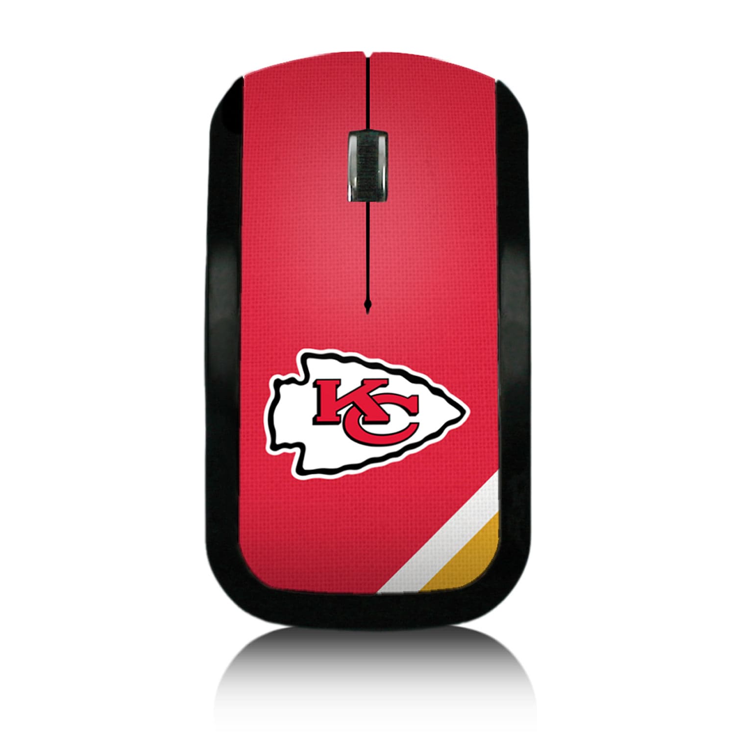 Kansas City Chiefs Diagonal Stripe Wireless Mouse - Walmart.com