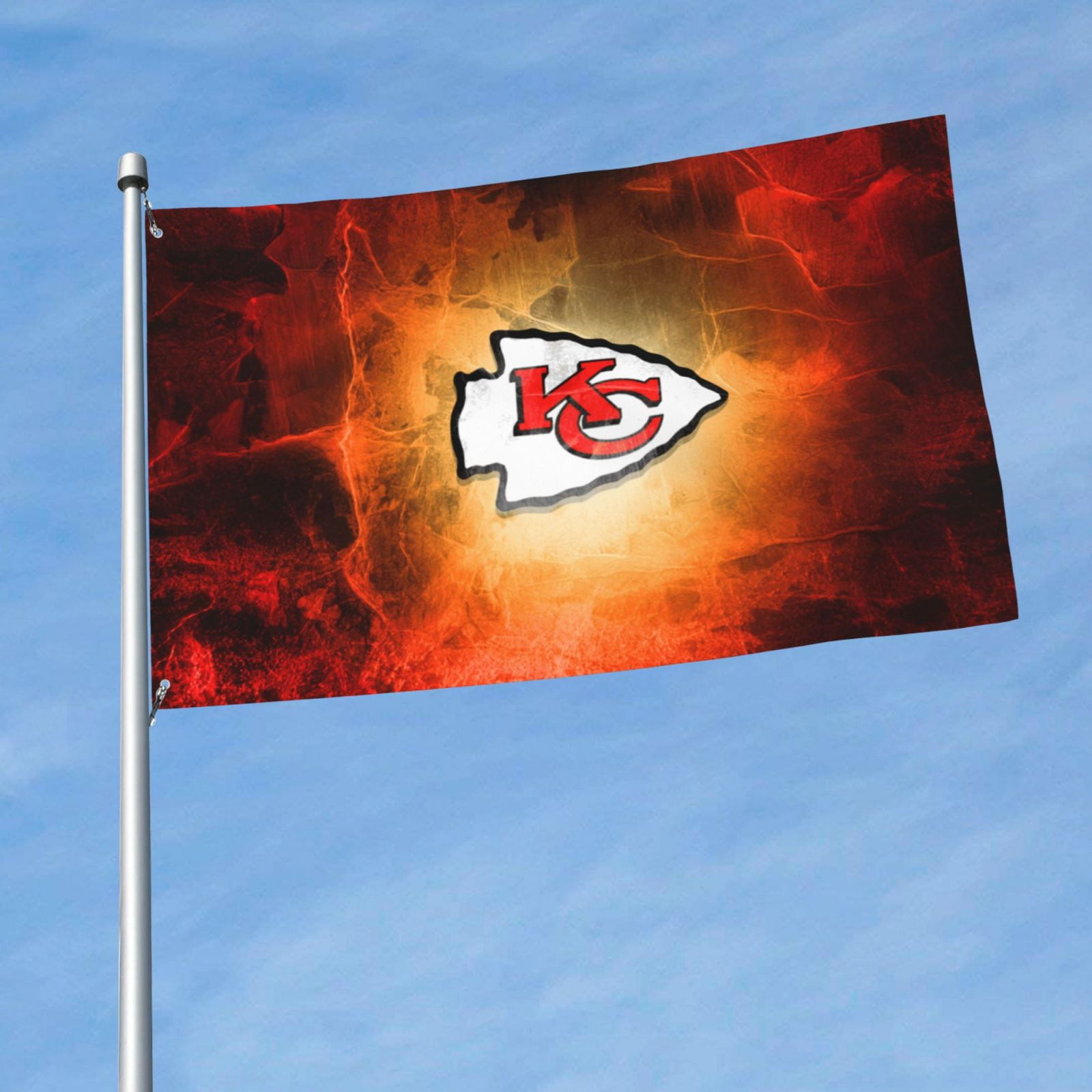 KC Chiefss Double Sided Outdoor Decorative Flag Support Flag Indoor ...