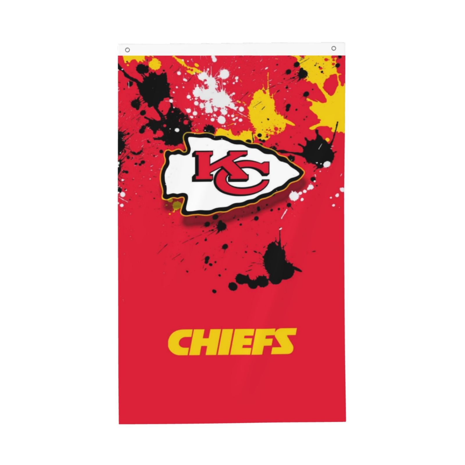 KC Chiefss Double Sided Outdoor Decorative Flag Support Flag Indoor ...