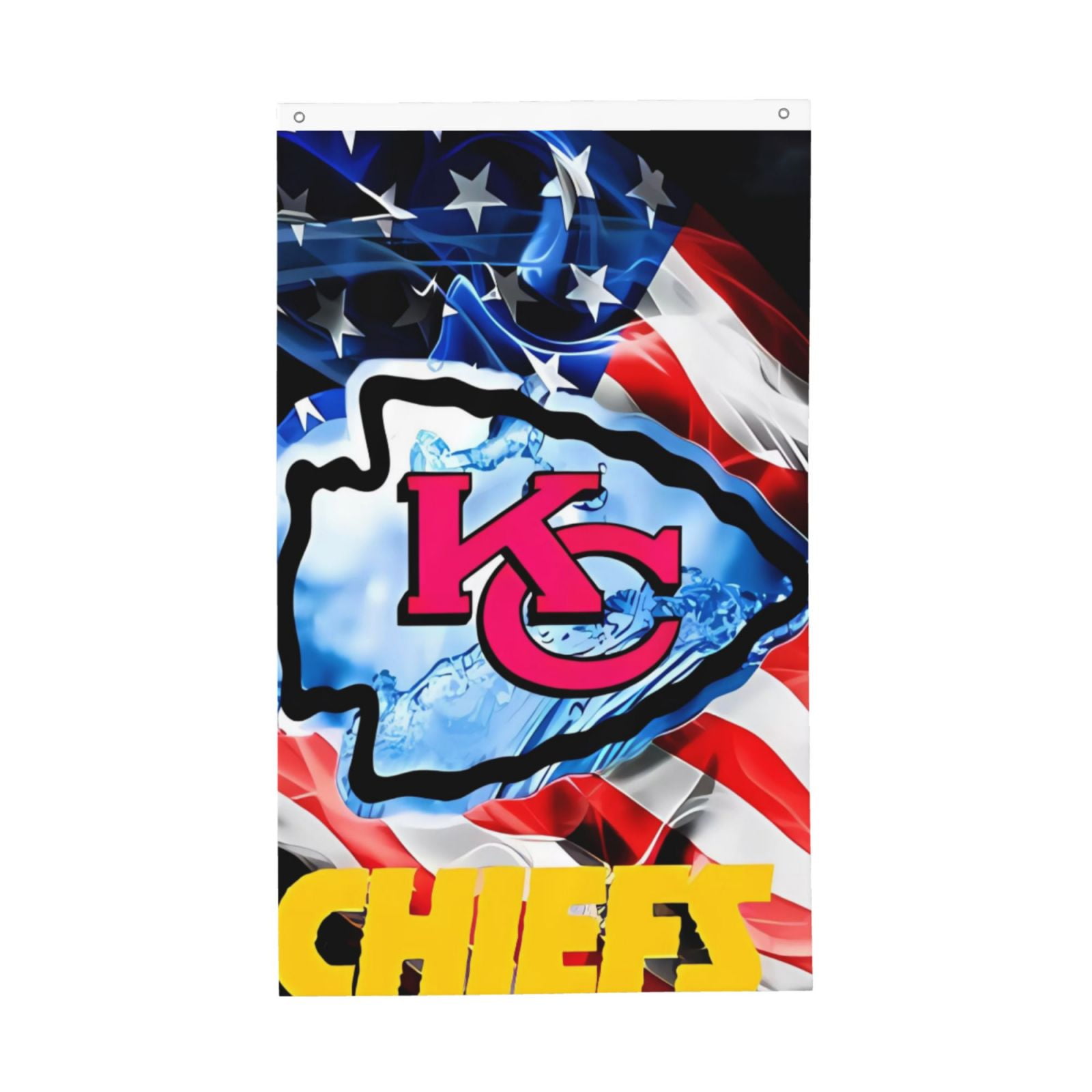 KC Chiefss Double Sided Outdoor Decorative Flag Support Flag Indoor ...
