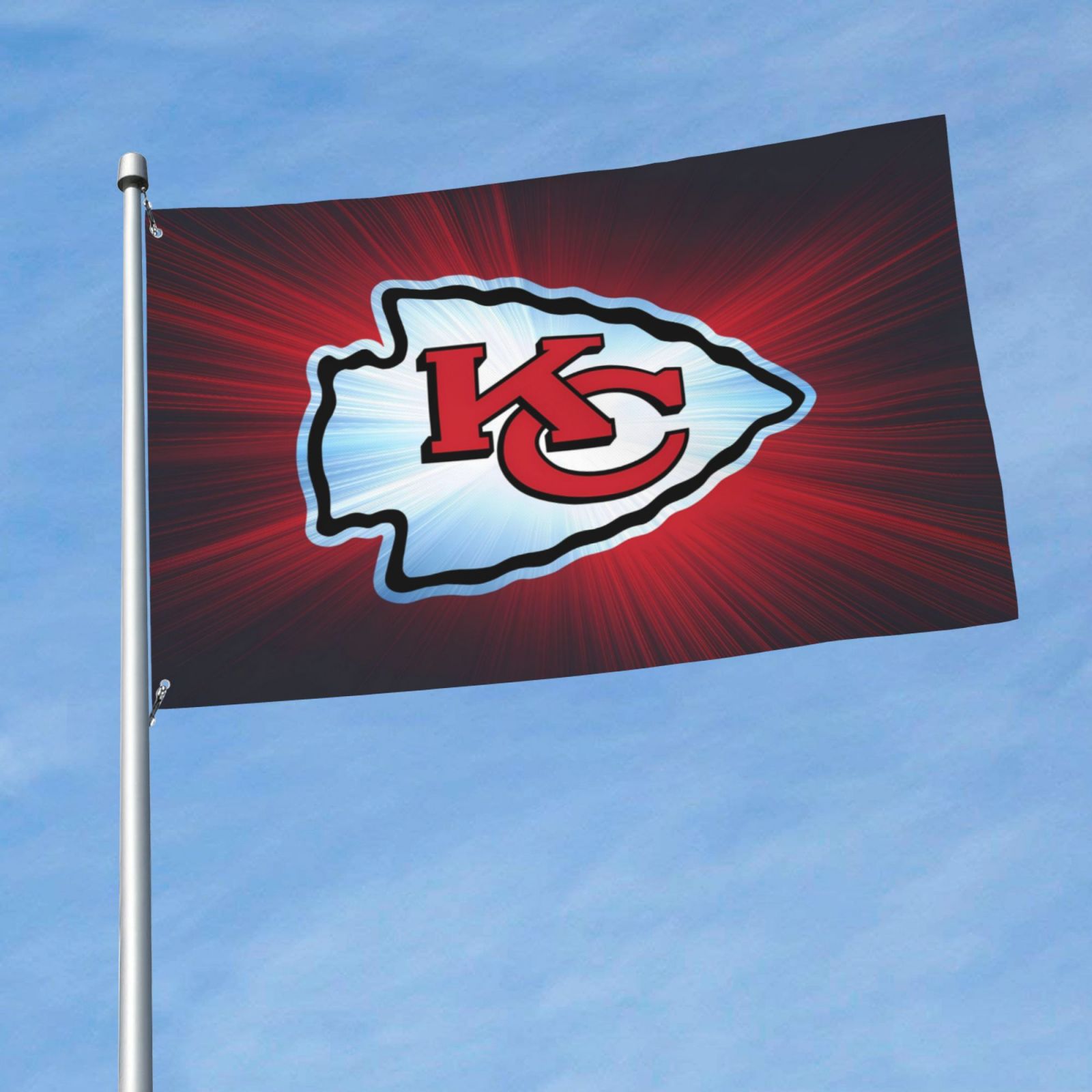 KC Chiefss Double Sided Outdoor Decorative Flag Support Flag Indoor ...