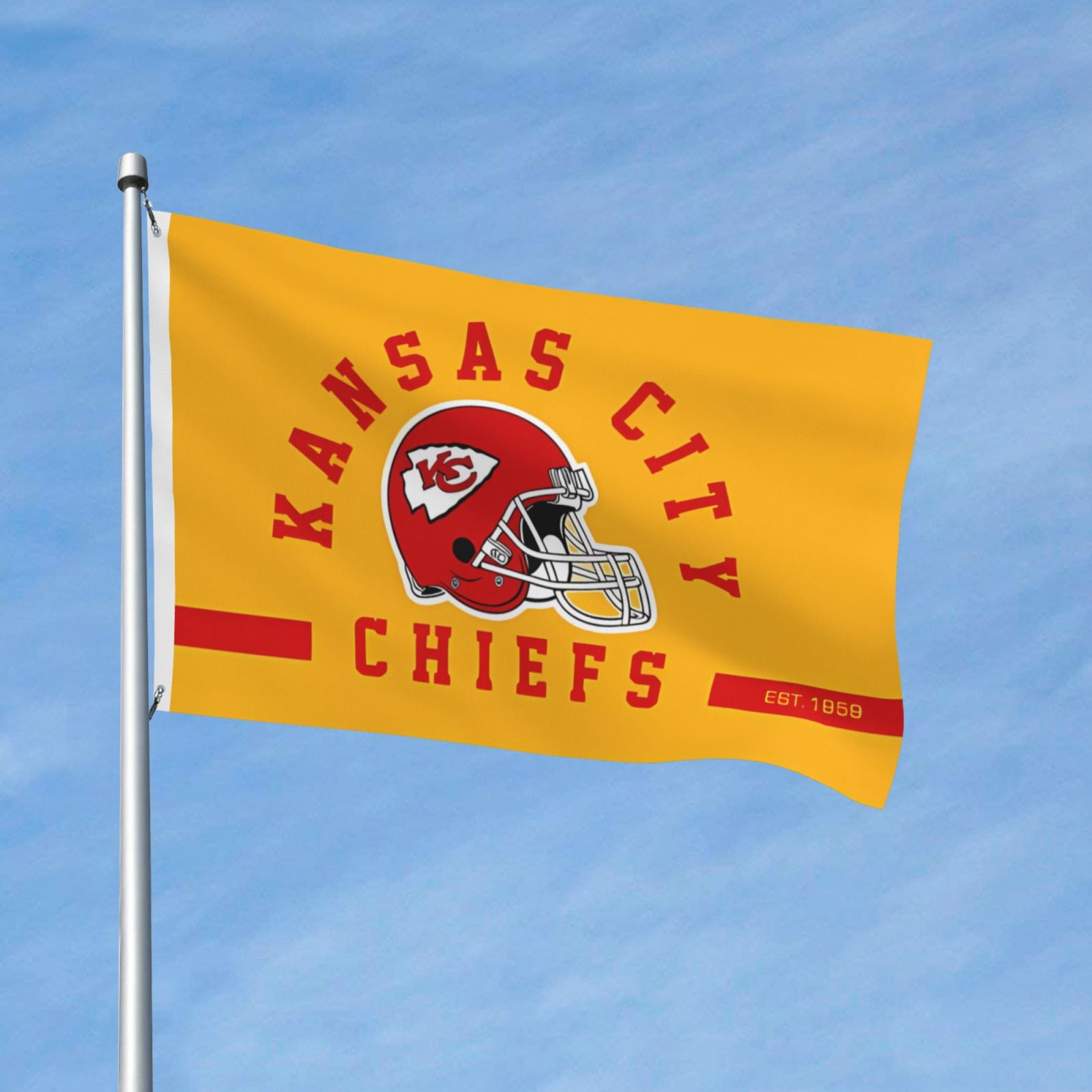 KC Chiefss Double Sided Outdoor Decorative Flag Support Flag ...