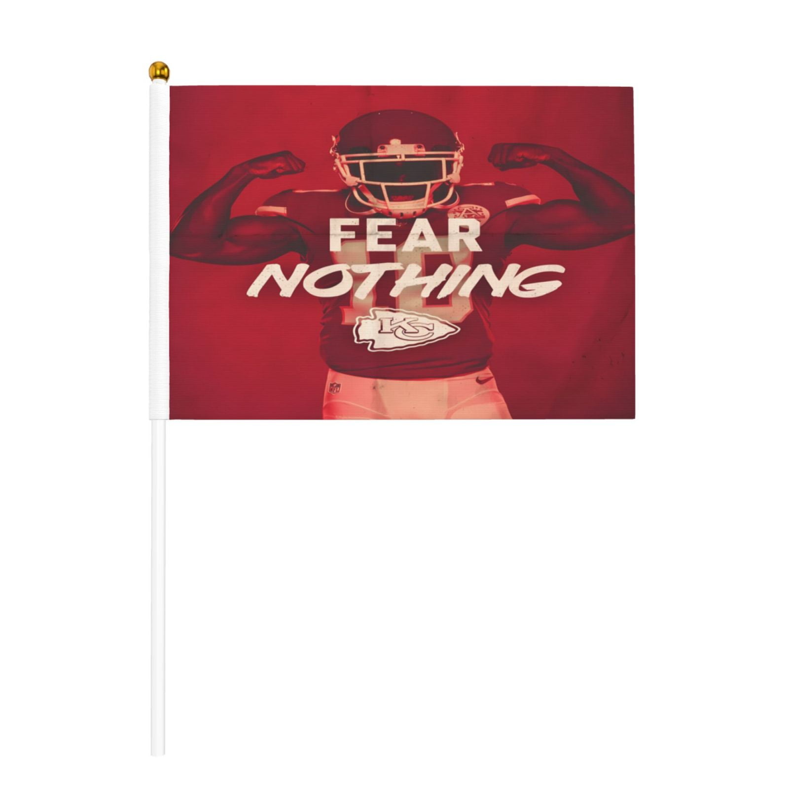 KC Chiefss Double Sided Team Mini Handheld Flags Personalized Custom ...