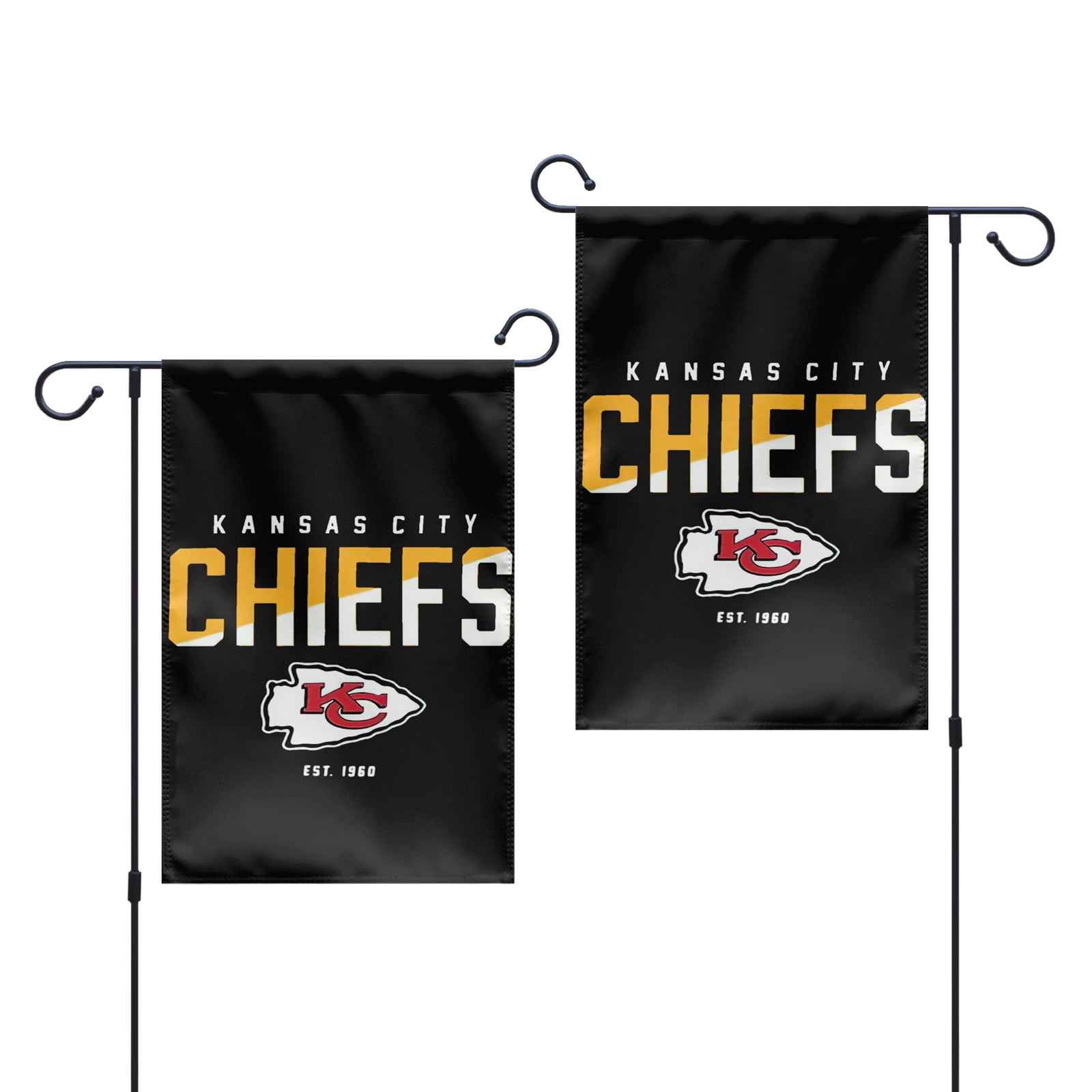 Kansas-City-Chiefs Garden Flag 3*5FT Porch Patio Lawn Seasonal Outside ...