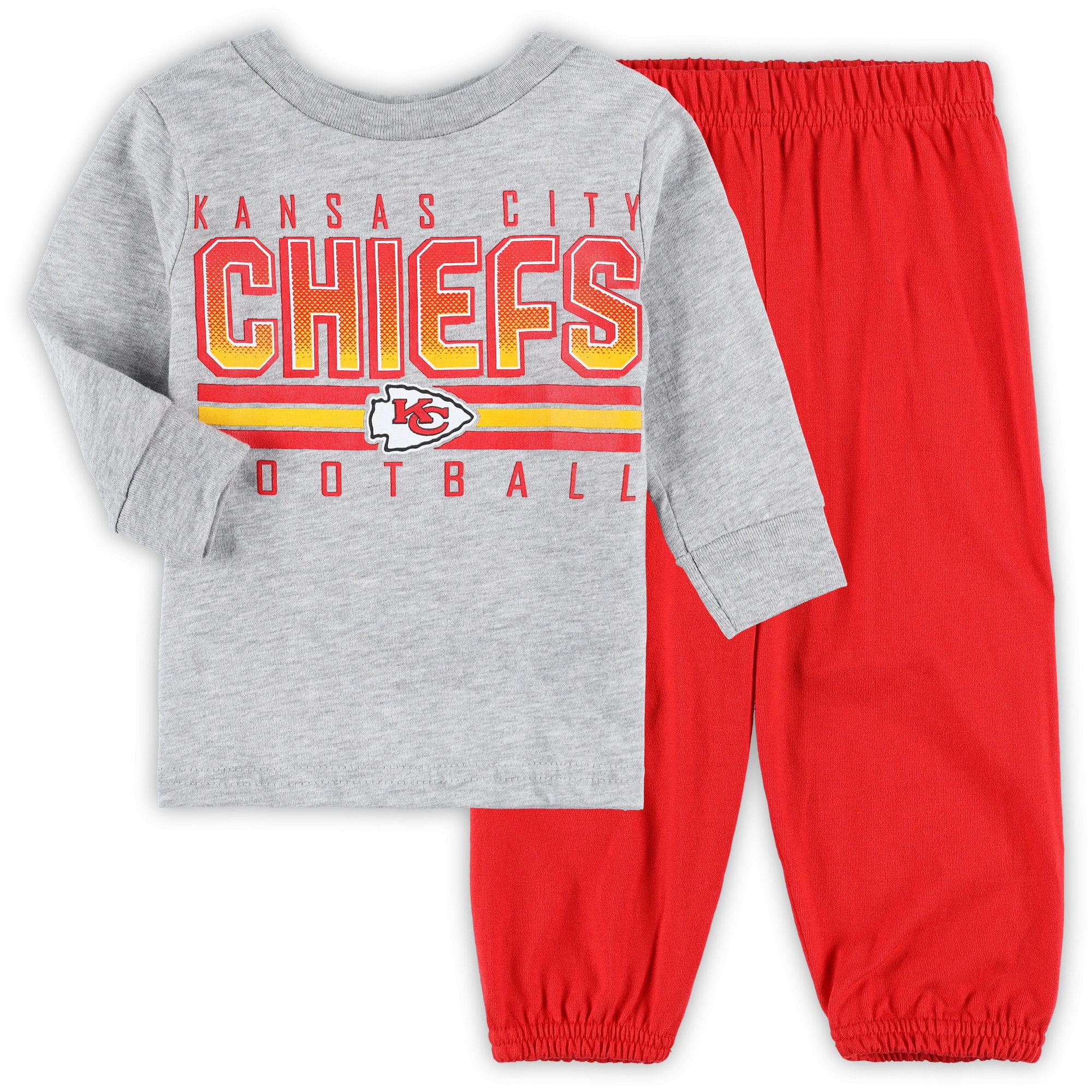 Kansas City Chiefs Inf/Tod 3PC Set SS/LS/Pant 9K1I2FFFL 4T - Walmart.com