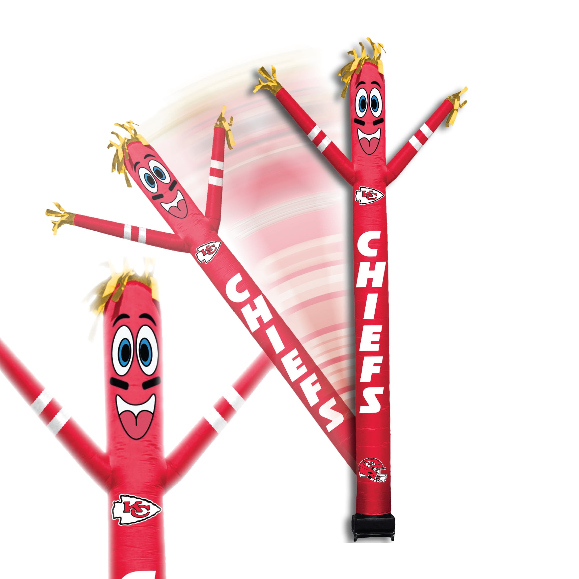 Kansas City Chiefs Crazy Sports Fan Inflatable - Walmart.com