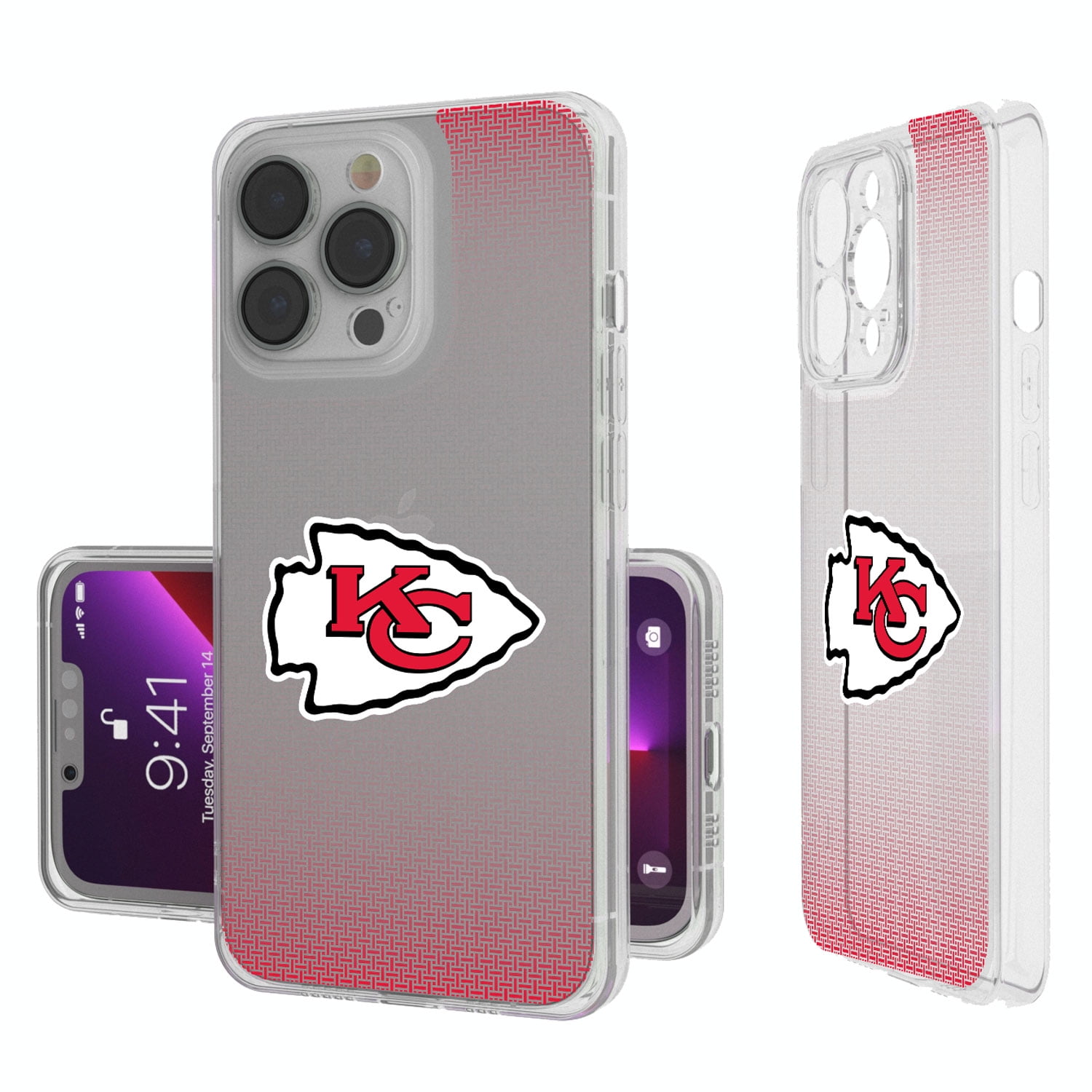 Kansas City Chiefs Linen Logo iPhone Clear Case - Walmart.com