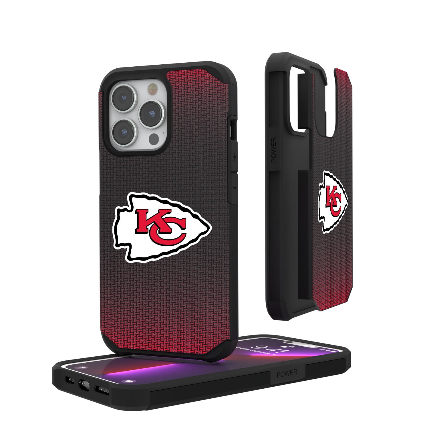 Kansas City Chiefs Linen Logo iPhone Rugged Case - Walmart.com