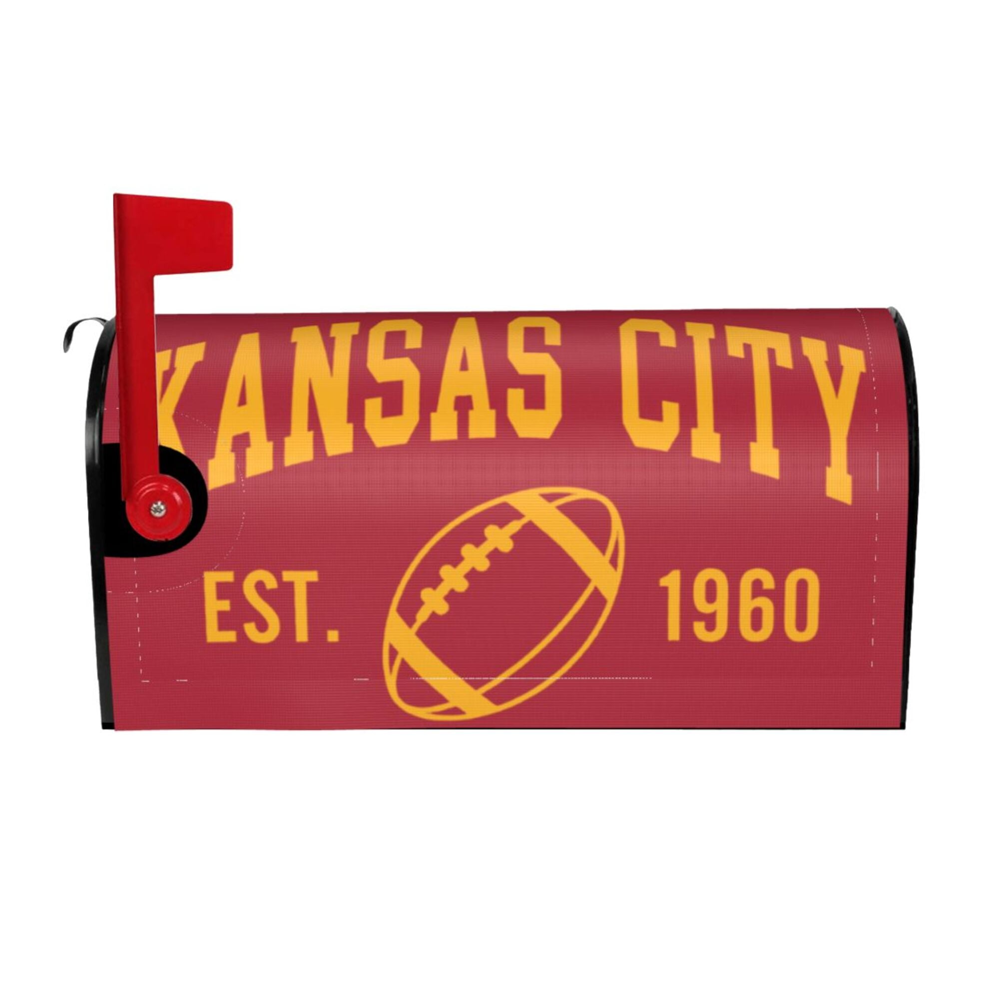 Kansas_City_Chiefs Mailbox Covers Letter Box Cover 21x18 In In Magnetic ...