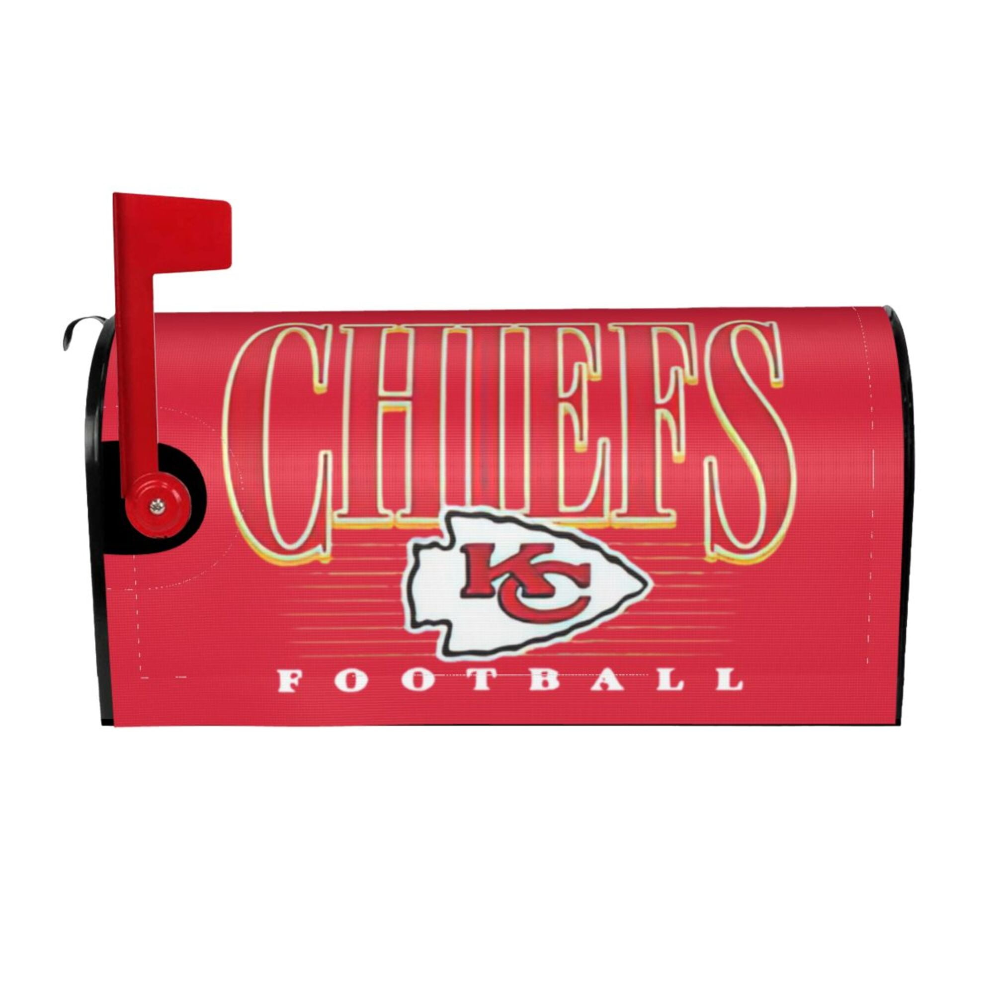 Kansas-City-Chiefs Mailbox Covers Letter Box Cover 21x18 In In Magnetic ...