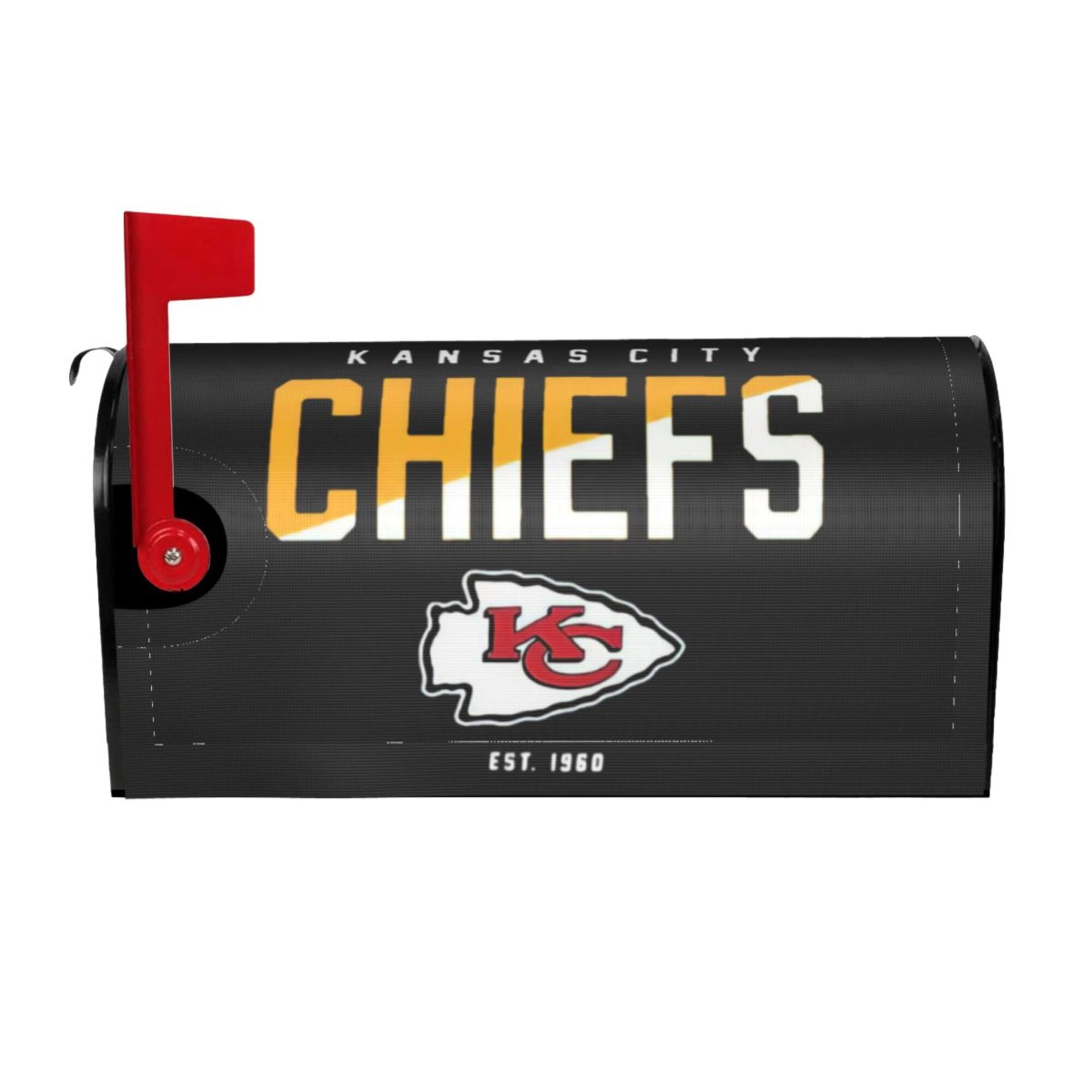 Kansas-City-Chiefs Mailbox Covers Letter Box Cover 21x18 In In Magnetic ...