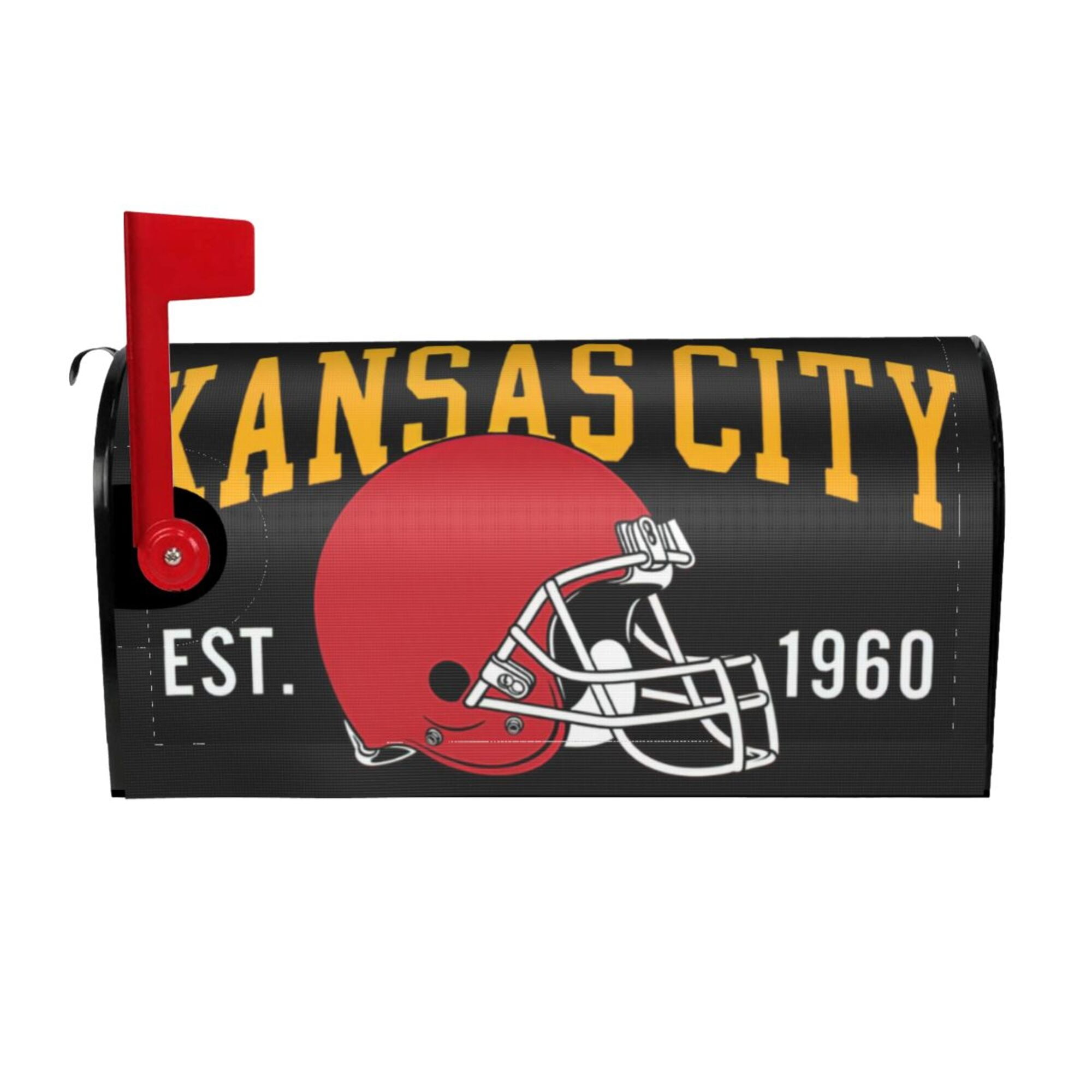 Kansas_City_Chiefs Mailbox Covers Letter Box Cover 21x18 In In Magnetic ...