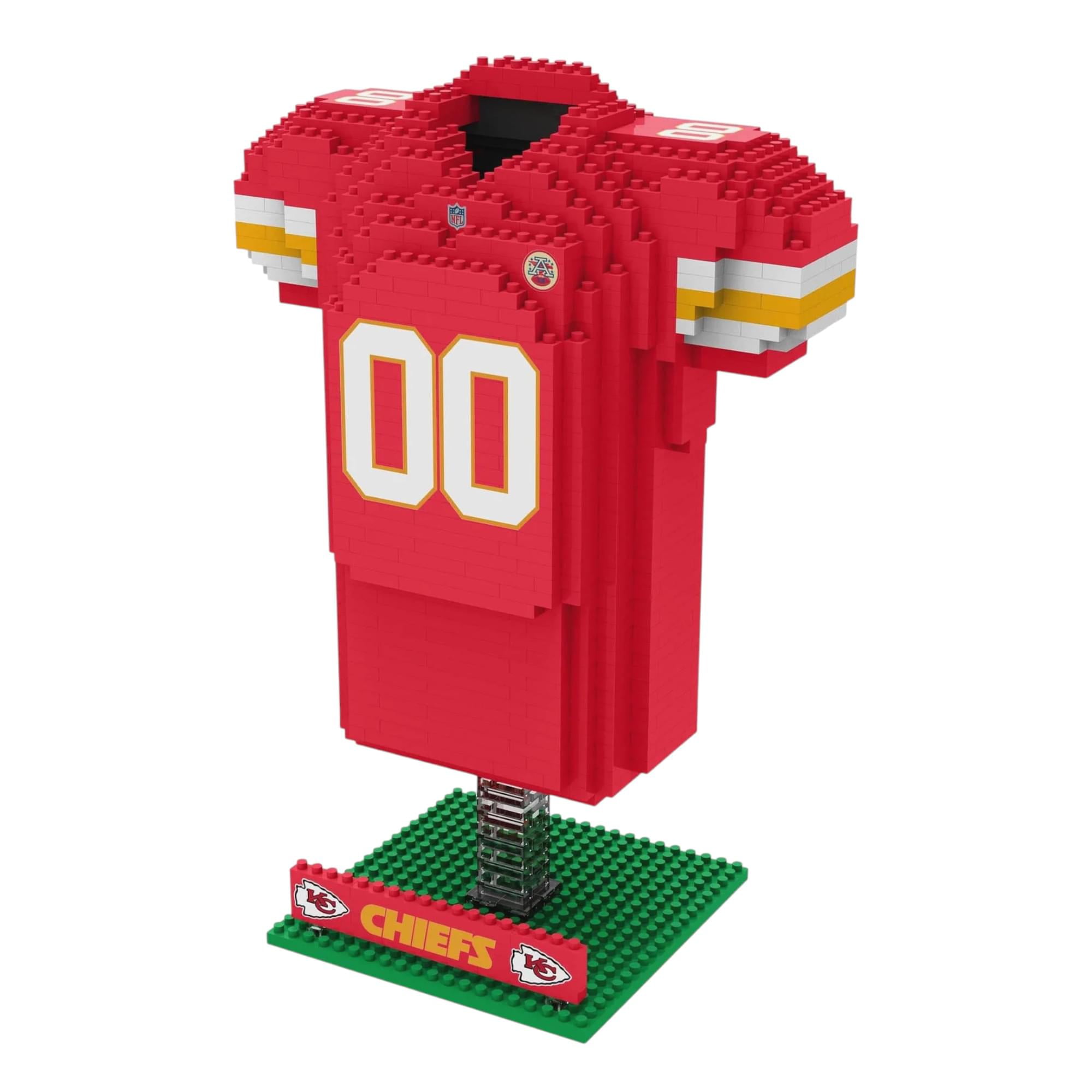 Kansas City Chiefs NFL BRXLZ Jersey 1047-Piece Building Block Set ...