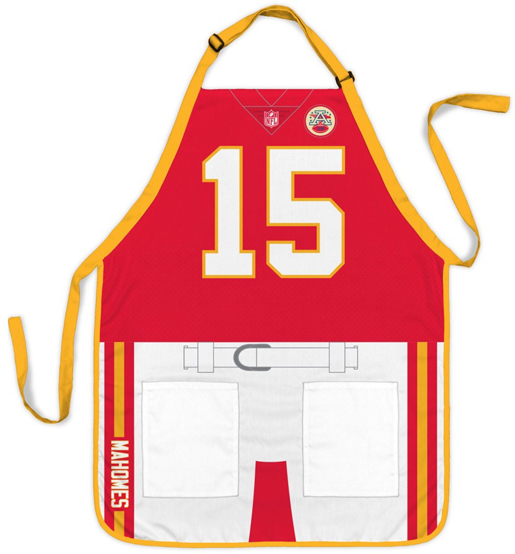 Kansas City Chiefs NFL Jersey Apron - Patrick Mahomes - Walmart.com