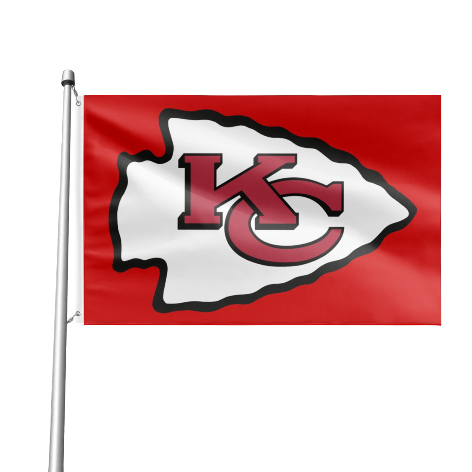Kansas_City_Chiefs Outdoor flag 3x5 inch courtyard flag - Walmart.com