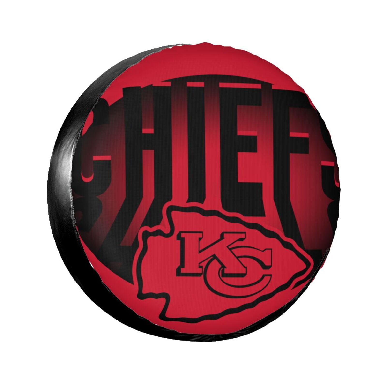 Kansas_City_Chiefs Spare Tire Cover Weatherproof Universal Wheel Protectors Camper Tire Covers ...