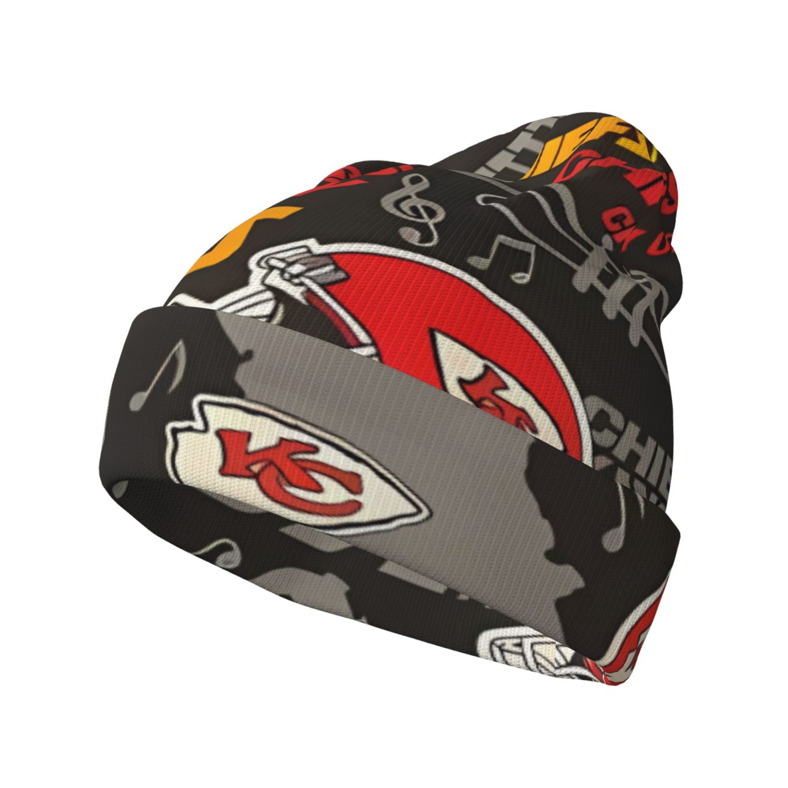 Kansas_City Cuffed Knit Soft Headwear for Women Men Youth, Sports ...