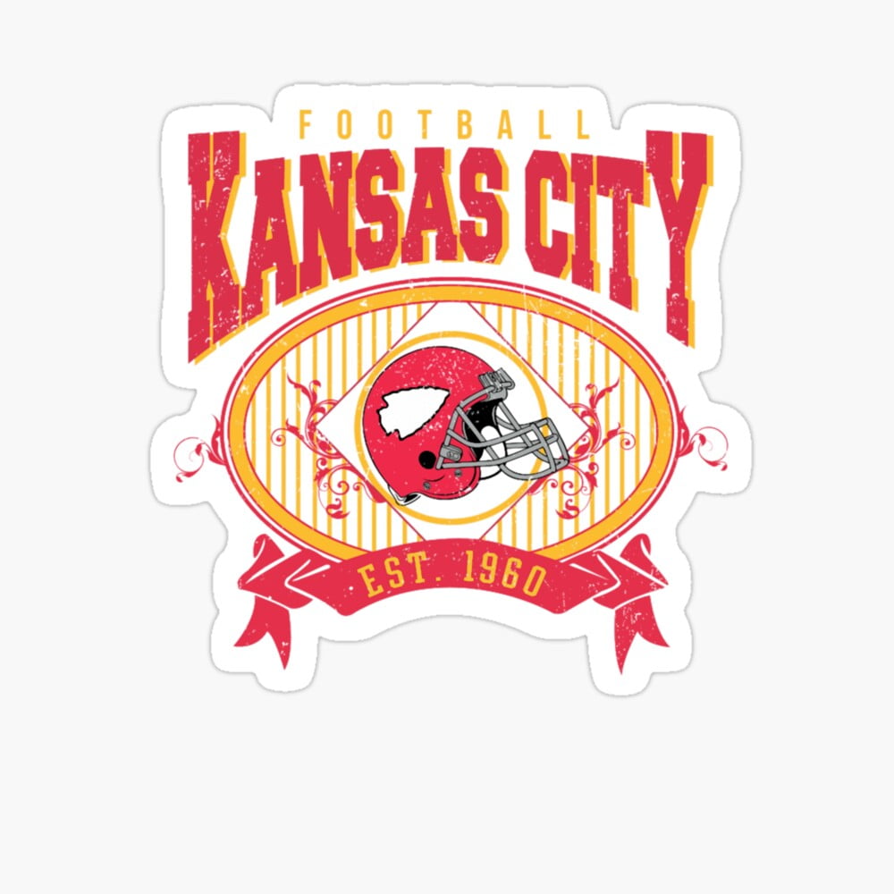 Kansas City Football Sticker Baseball Sticker, Football Sticker ...