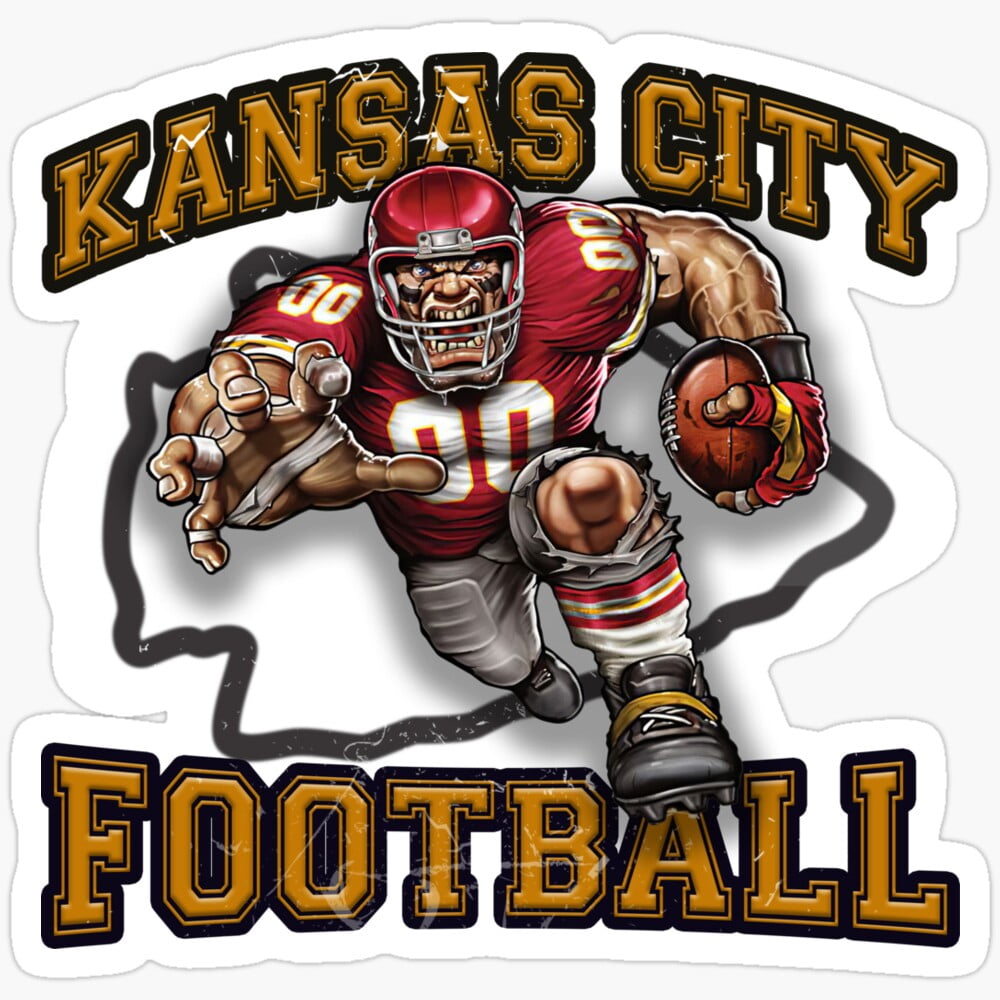 Kansas City Football Sticker Baseball Sticker, Football Sticker ...
