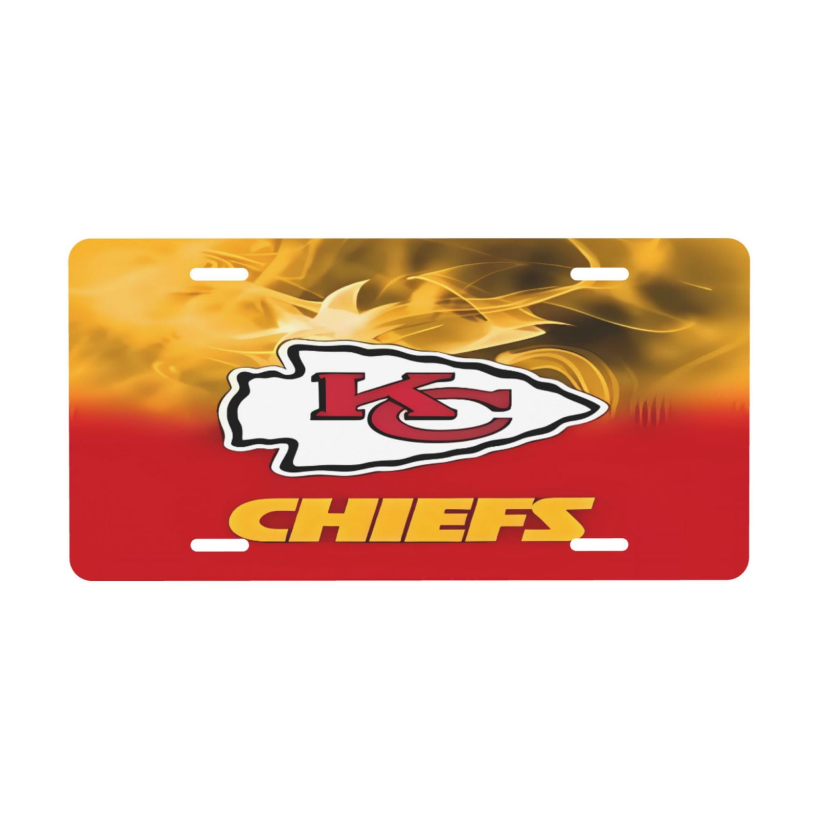Kansas_City Football Team Car Decorative License Plate 6 x 12 ...