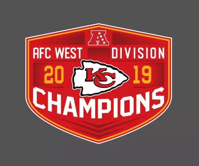 Kansas City Kansas City Football Team Sticker Decal 2019 Afc Champions ...