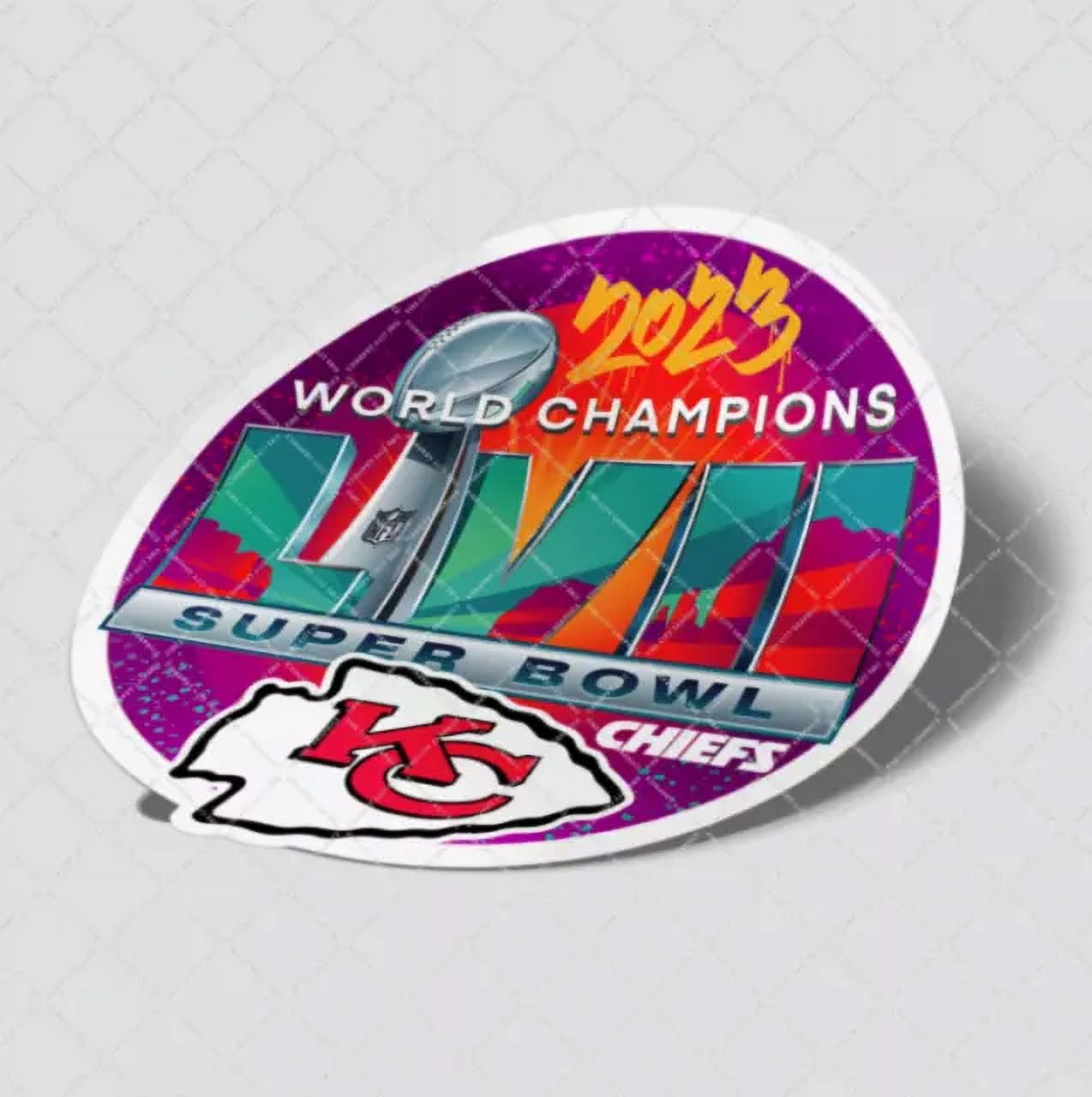 Kansas City Kansas City Football Team Sticker Decal Super Bowl ...