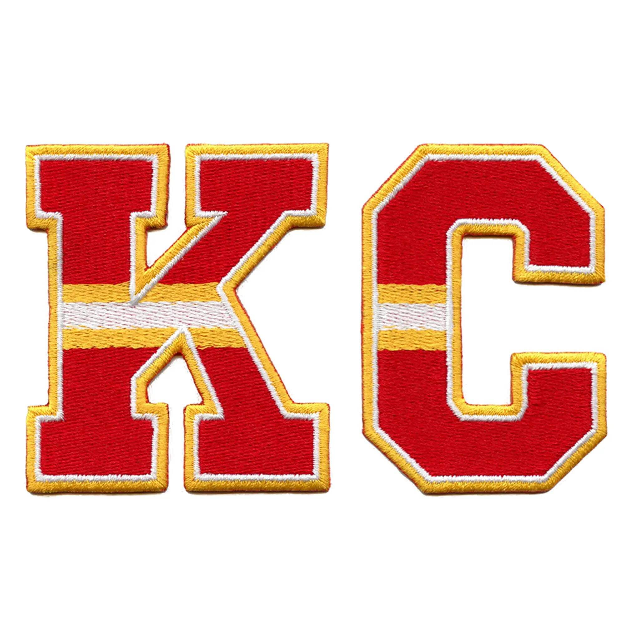 KC Chiefs Embroidered Iron-On Patch from Patch Collection - Perfect for ...