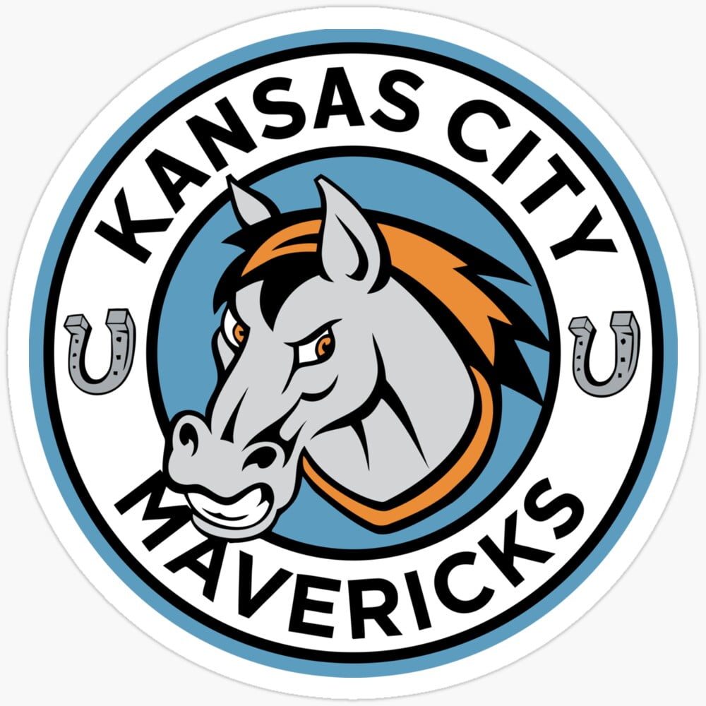 Kansas City Mavericks Sticker Baseball Sticker, Football Sticker ...
