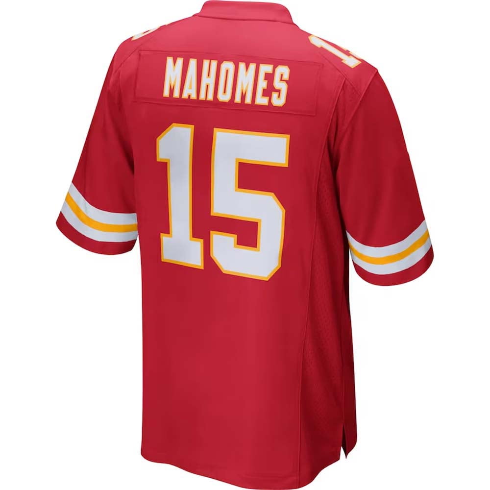 Kansas City No.15 Patrick Mahomes Name & Number Jersey_s Embroidered ...